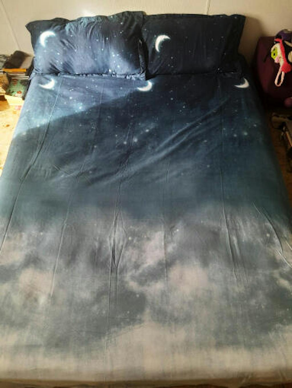 Starry Night Sky Bedding Set | Aesthetic Bedding - roomtery