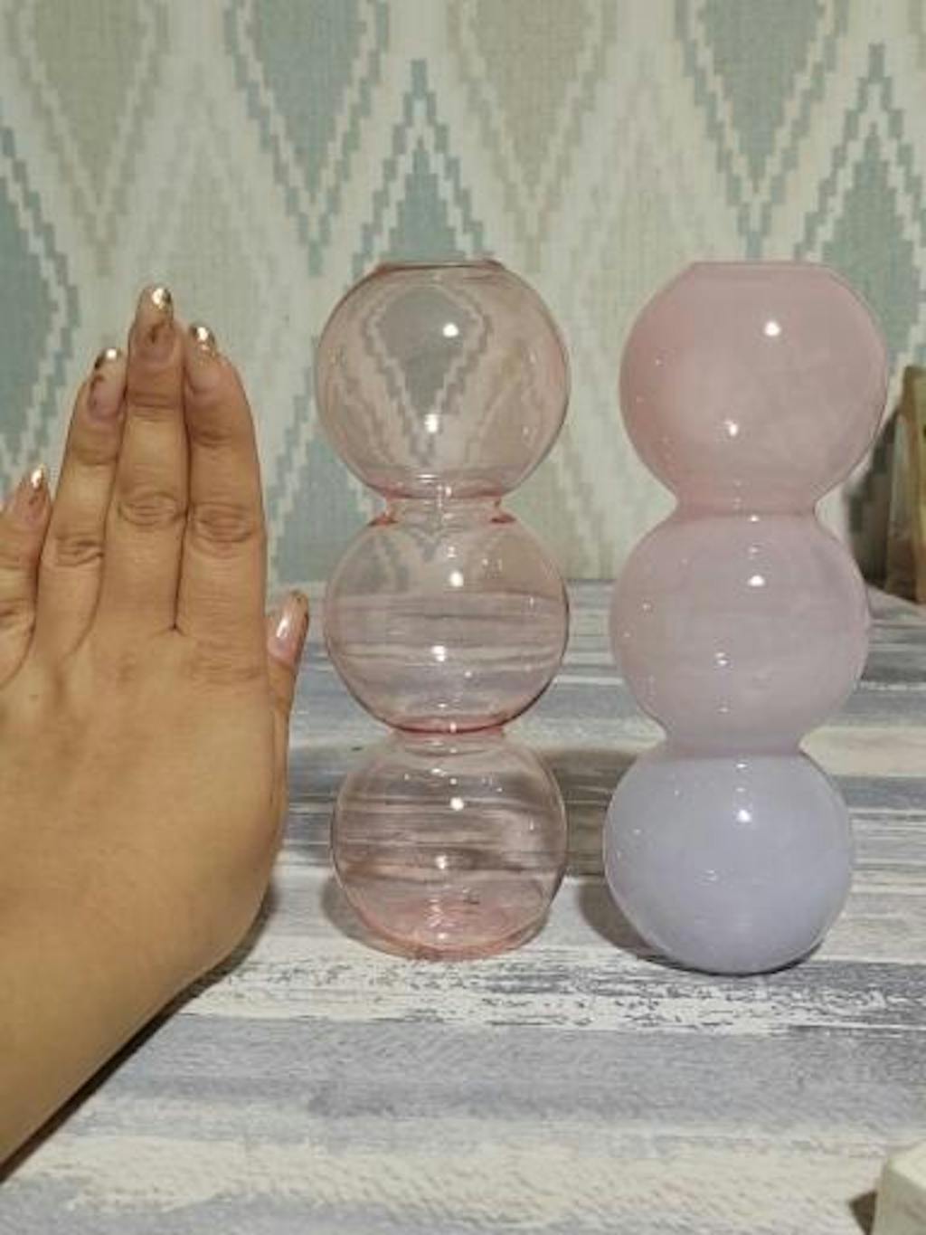 Pastel Glass Bubble Vase Shop Online On Roomtery