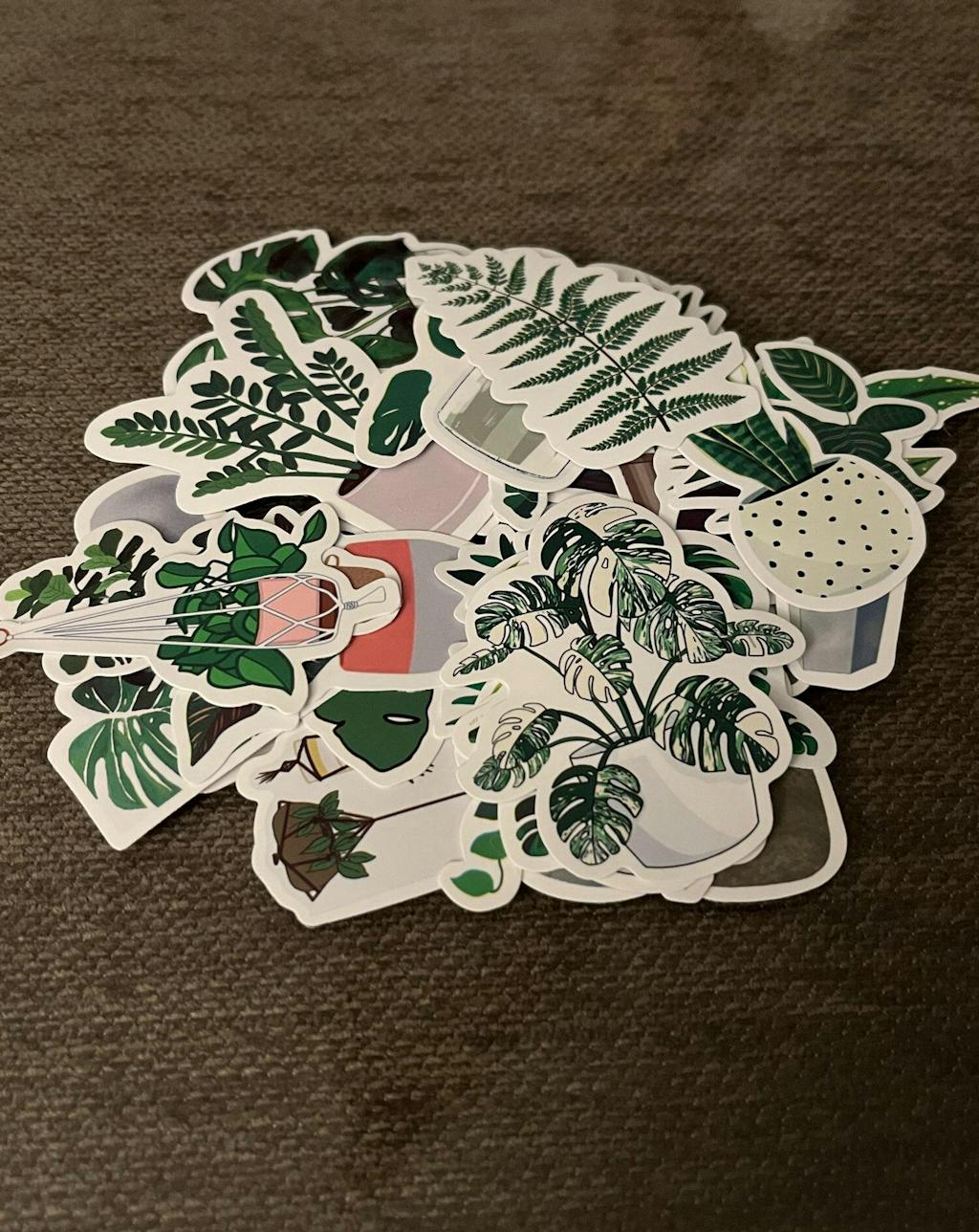 Fresh Greenery Sticker Pack - Shop Online on roomtery
