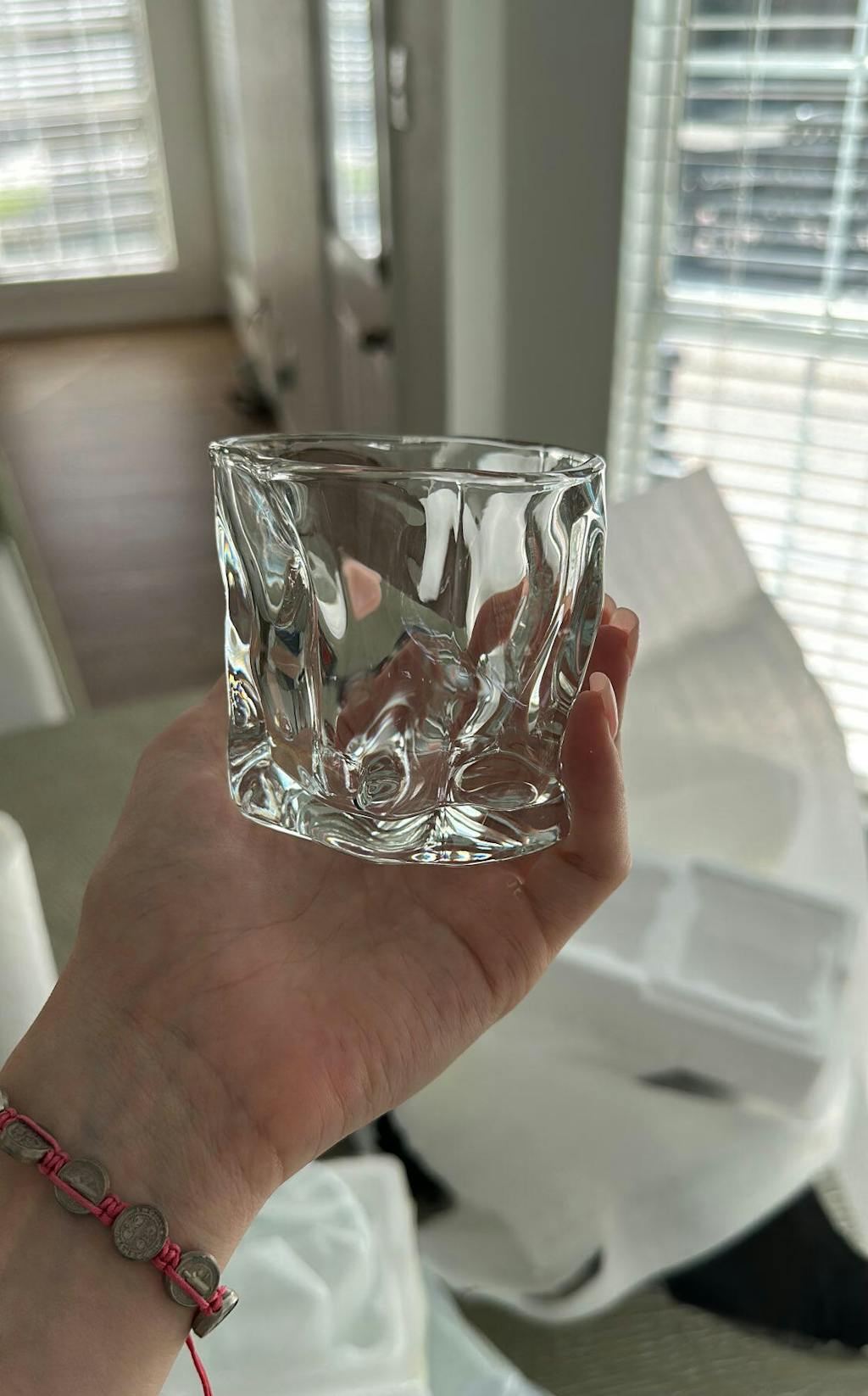 Coquette Aesthetic Crumpled Glass - Shop Online on roomtery