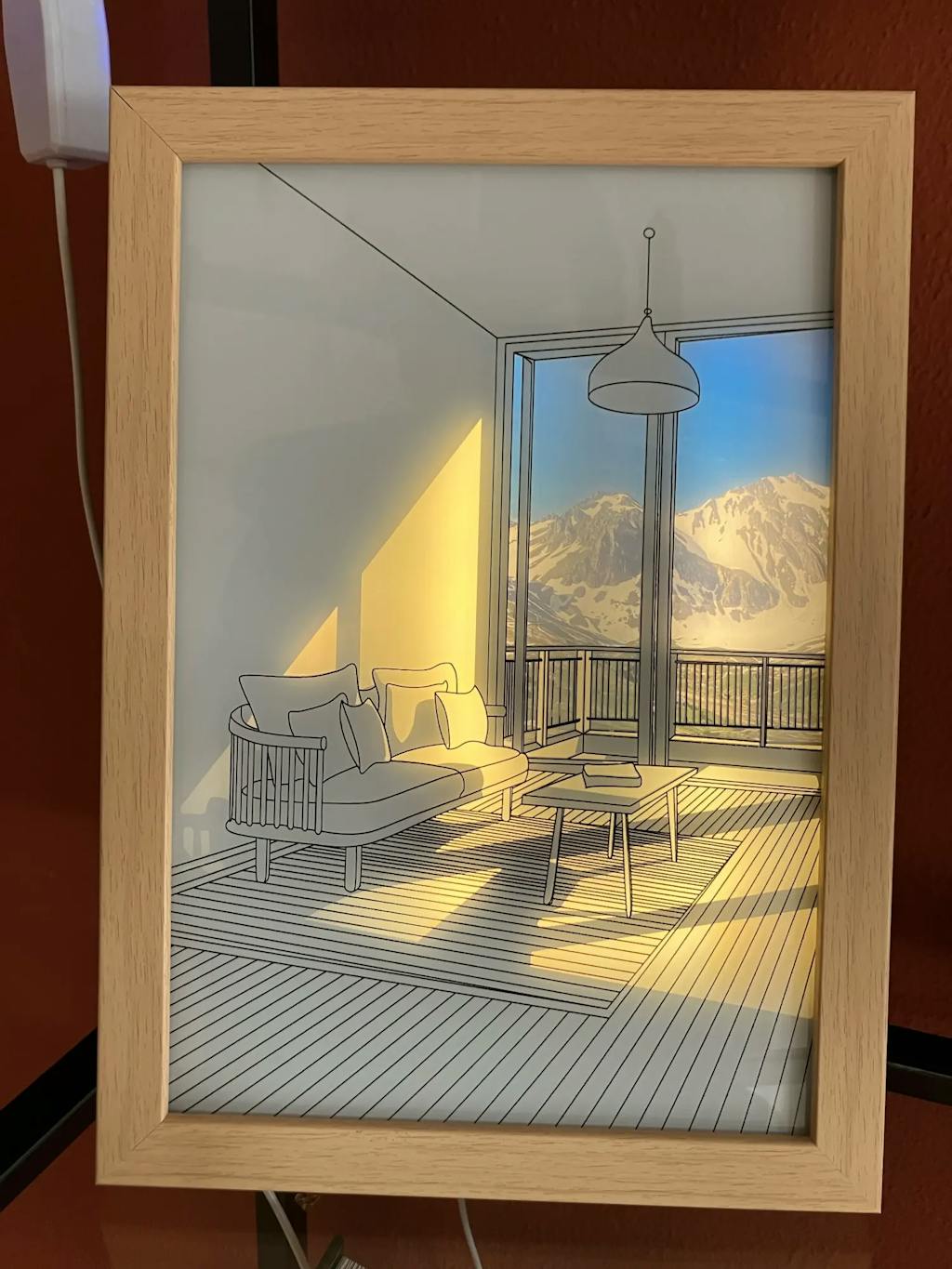 Light Painting Shadow Box Picture Frame | Sunlight Window Photo Frame ...
