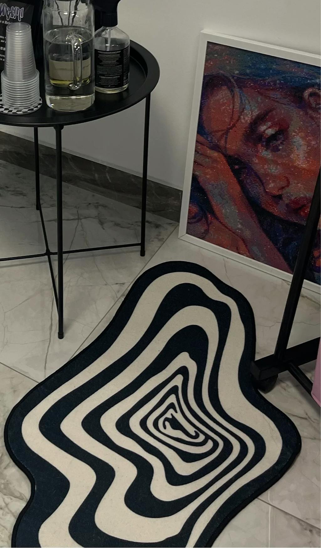 Hypno Blob Accent Rug- Shop Online on roomtery