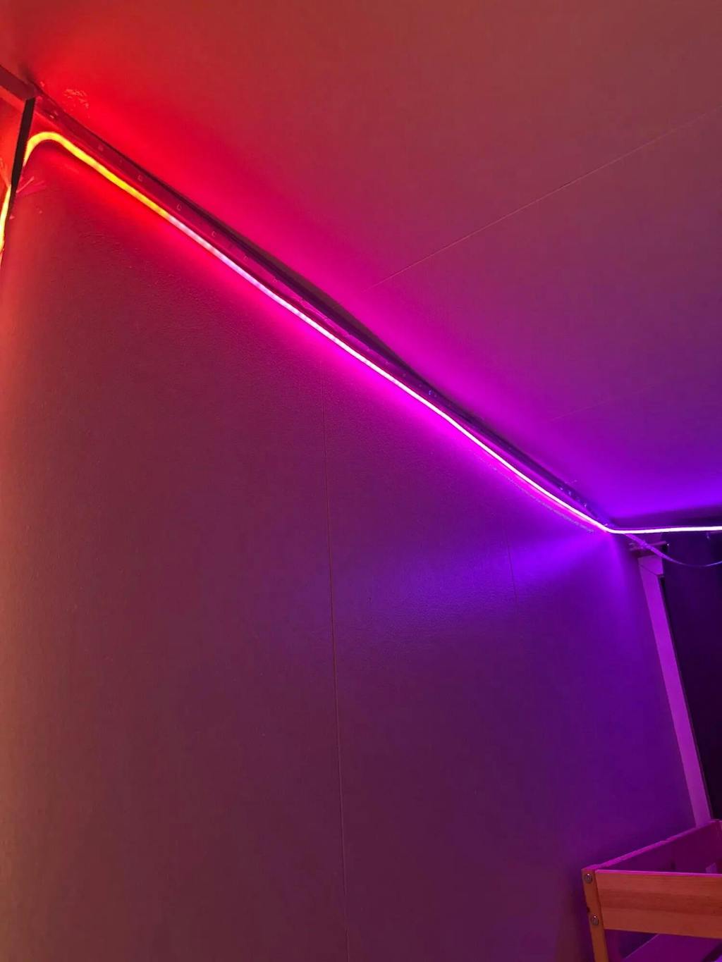 Squiggle Neon Rope Led Lights (RGBIC WS2811) - Shop Online on roomtery