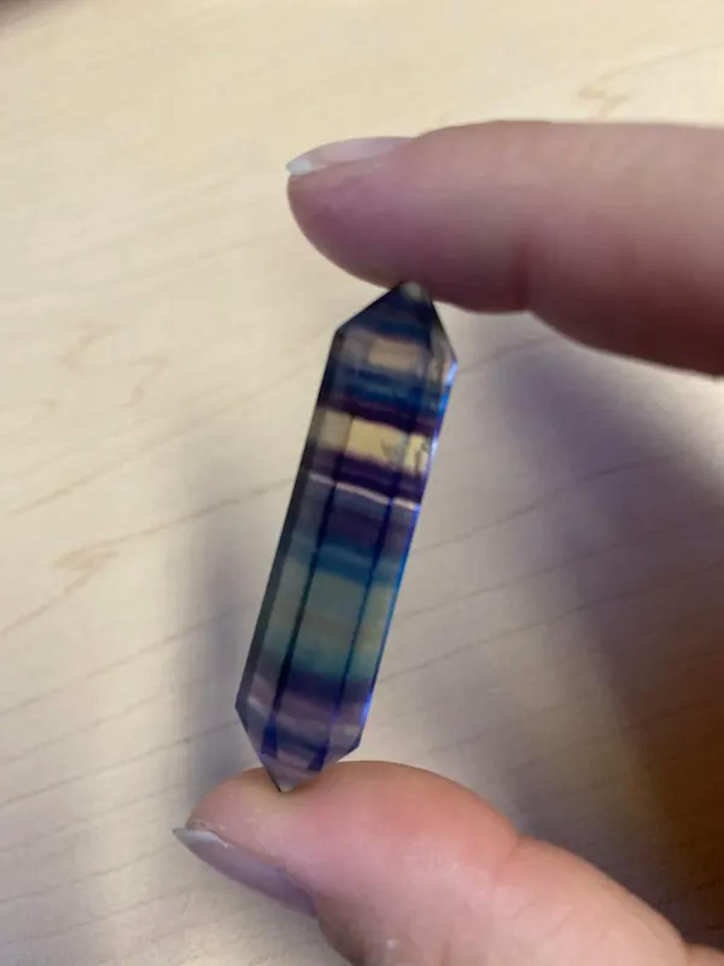 Hexagon Natural Crystal Desk Decor | roomtery