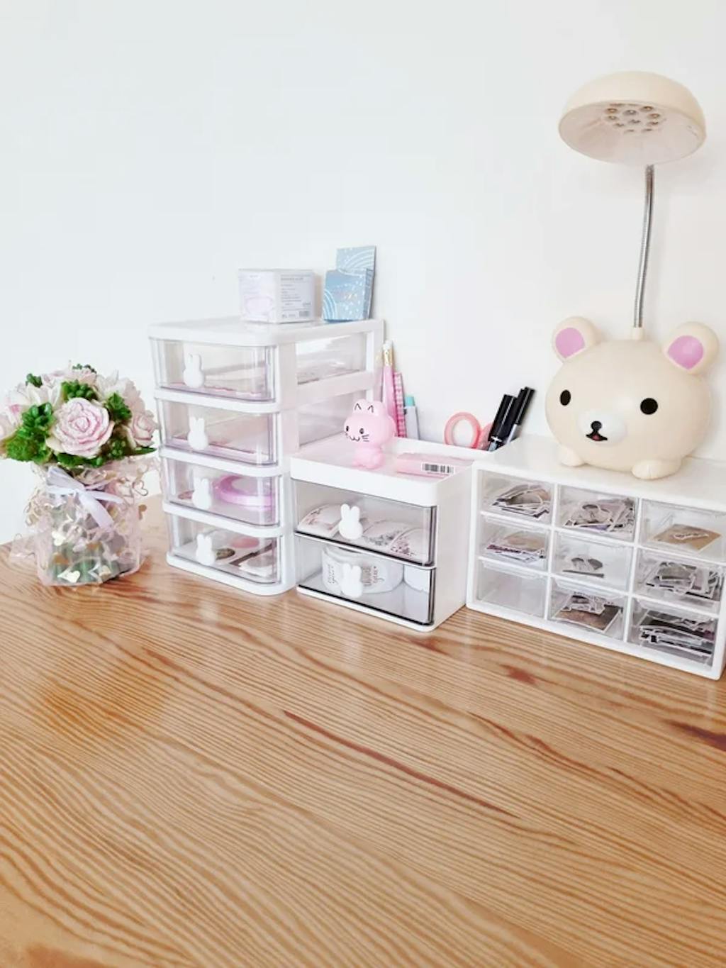 Mini Desk Kawaii Drawer Organizer - Shop Online on roomtery