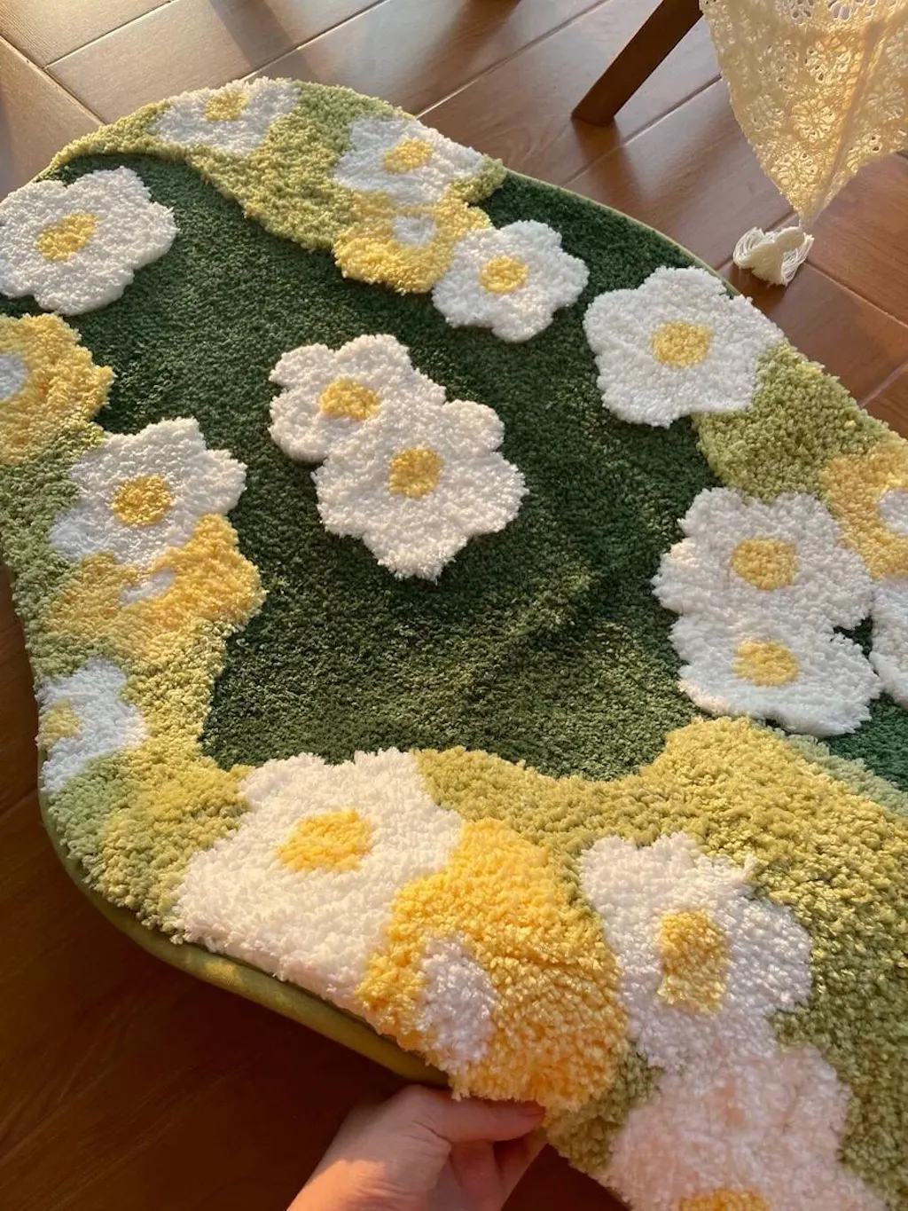 Fresh Daisy Meadow Tufted Rug - Shop Online on roomtery