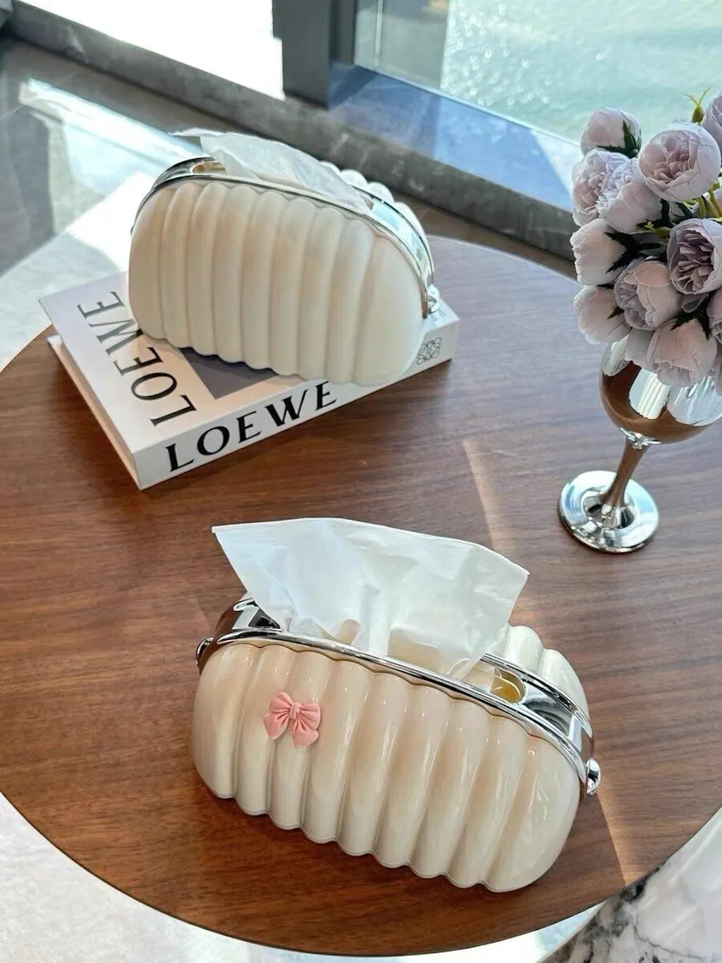 Coquette Clutch Bag Tissue Box Holder