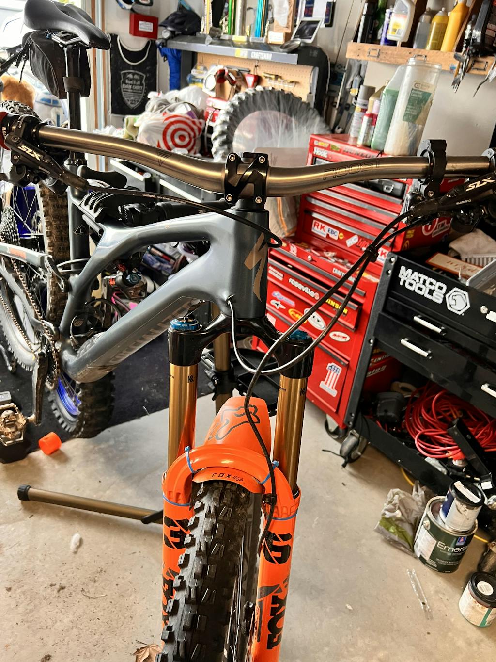 Roost Titanium Riser Handlebars - Roost bike