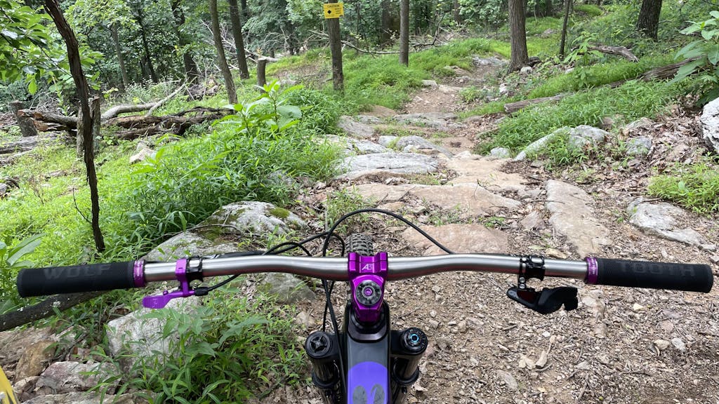 Roost Titanium Riser Handlebars - Roost bike