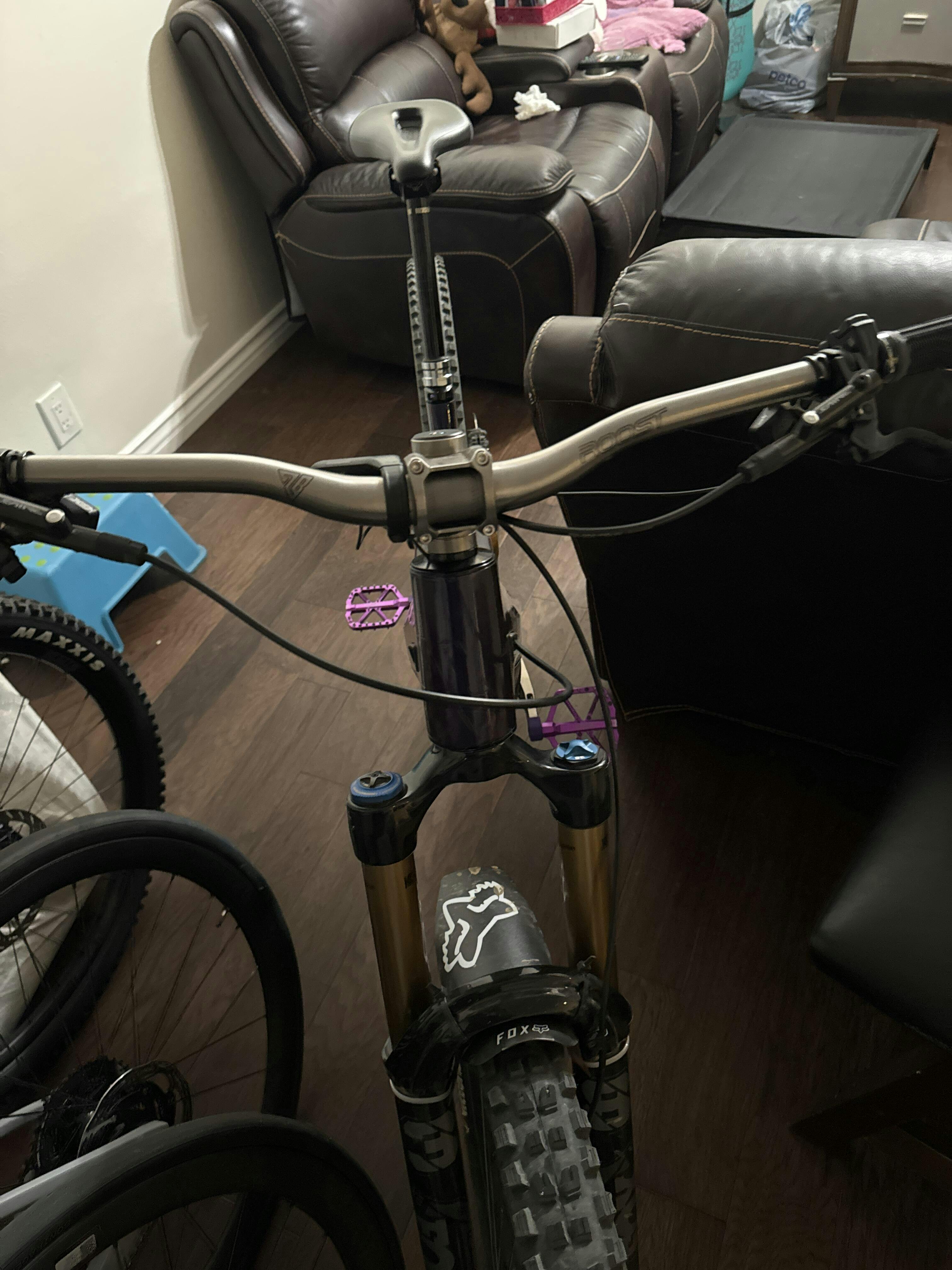 Roost Titanium Riser Handlebars - Roost bike