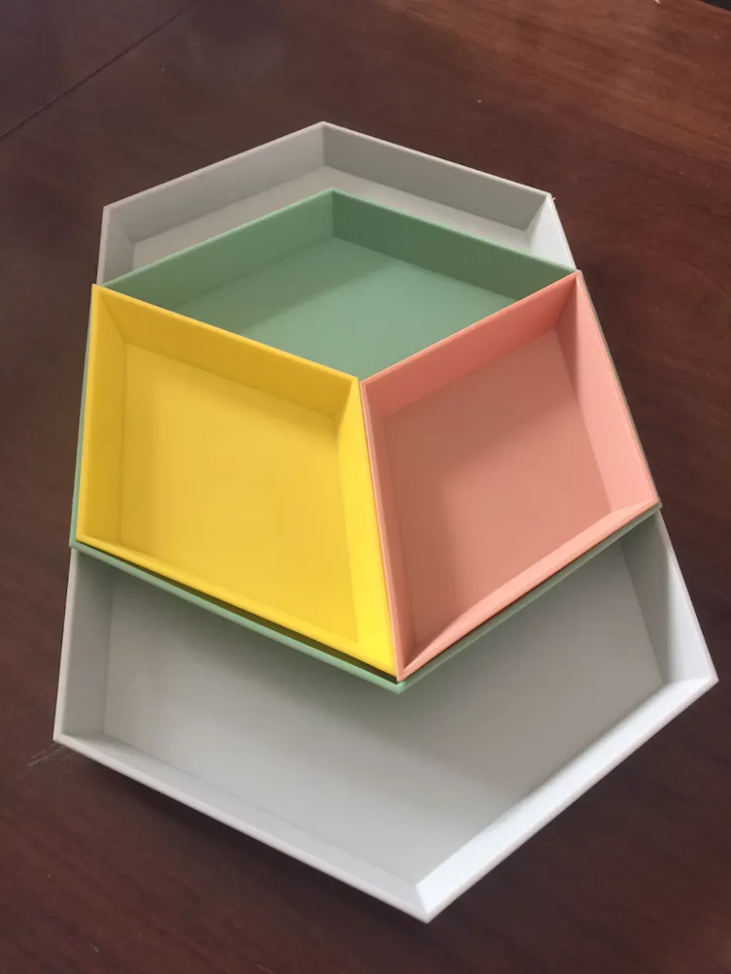 Kaleidoskop Hexagonal Trays 4pcs | Flash Sale | Rosseta HOME™