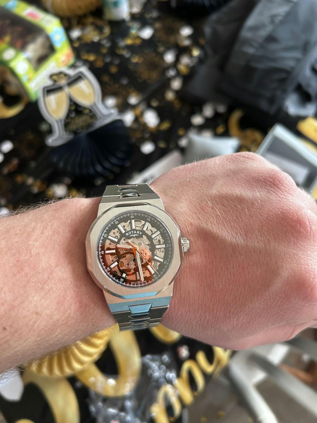 Rotary Skeleton Sport Automatic Watch - GB05415/04