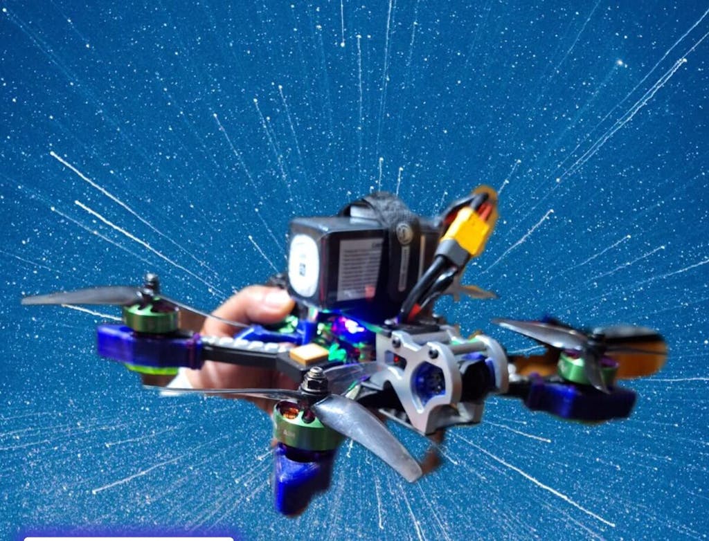 TANQ 2 5" Pro-Spec Built & Tuned Drone - 6S - by Let's Fly RC