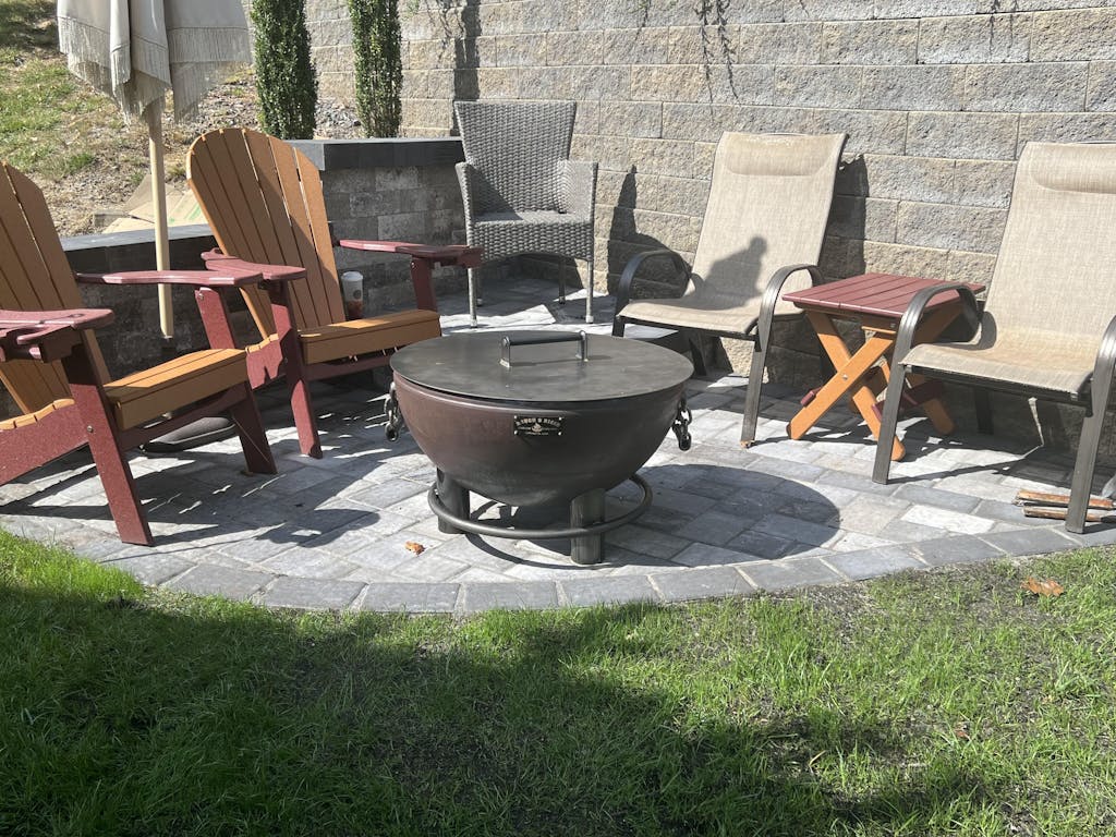 The Duke Fire Pit 30 Inch with Tilting Base for Heat Control