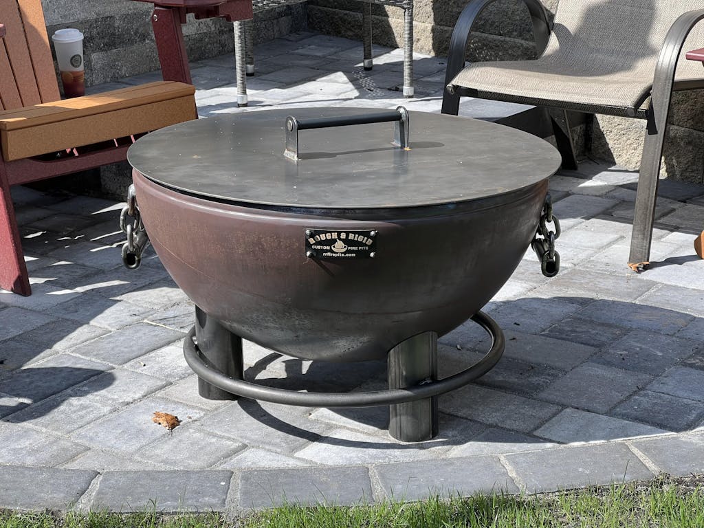 The Duke Fire Pit 30 Inch with Tilting Base for Heat Control