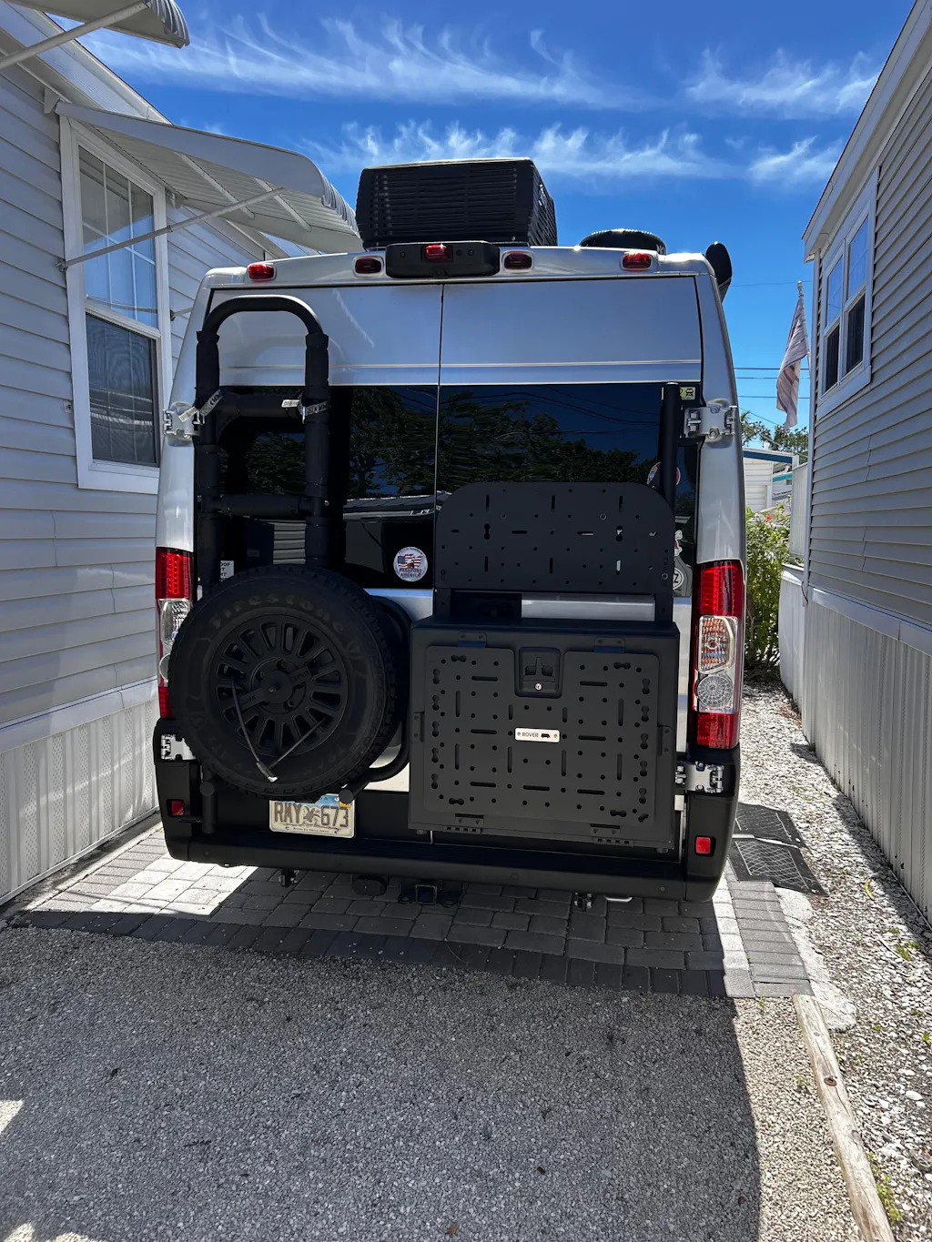 Rover Vans Accessory Rack Passenger Side for Ram ProMaster