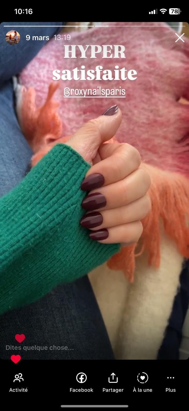 Avis Client – ROXY NAILS PARIS