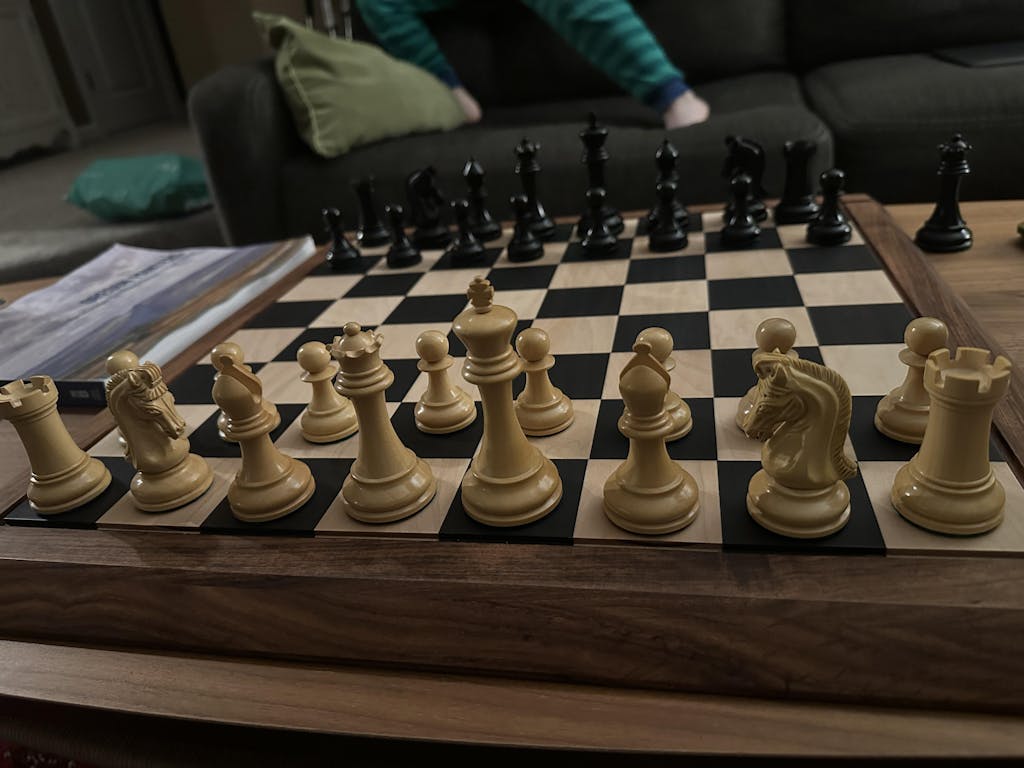 2016 Sinquefield Staunton Chess Pieces Only Set - Ebony Wood