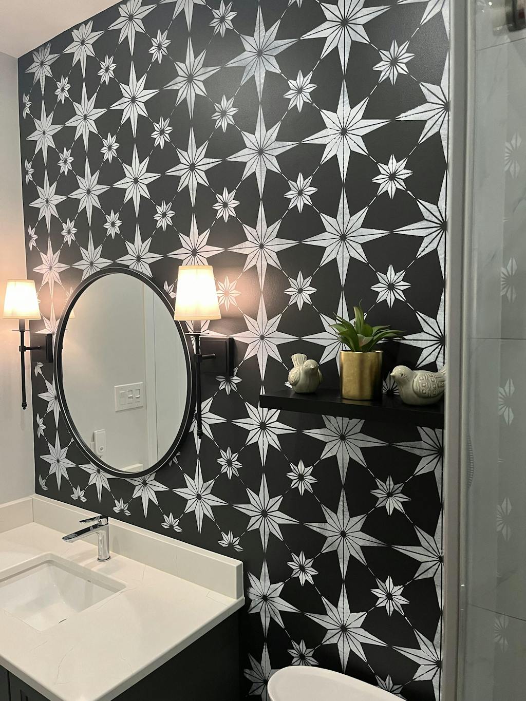 Star Tile Stencils for Painting Floors or DIY Kitchen Backsplash