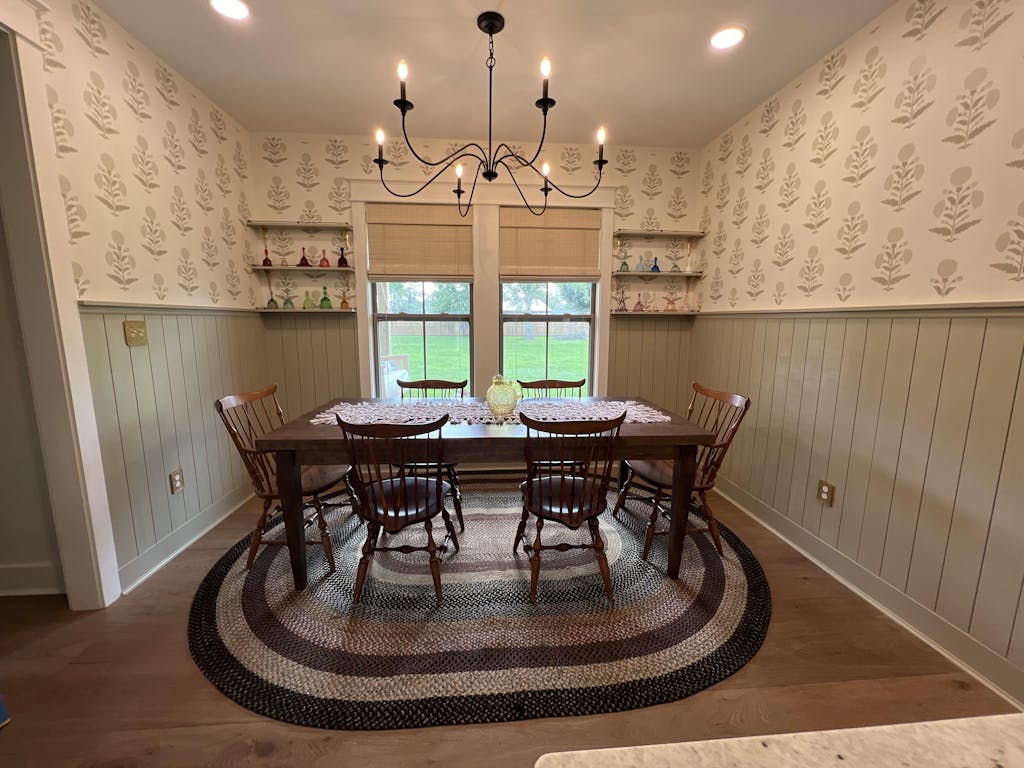 Amazing Floral Block Print Pattern Wall Stencil-Custom DIY Walls Decor