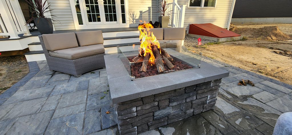Rectangle Wind Screen – Royal Fire Pits