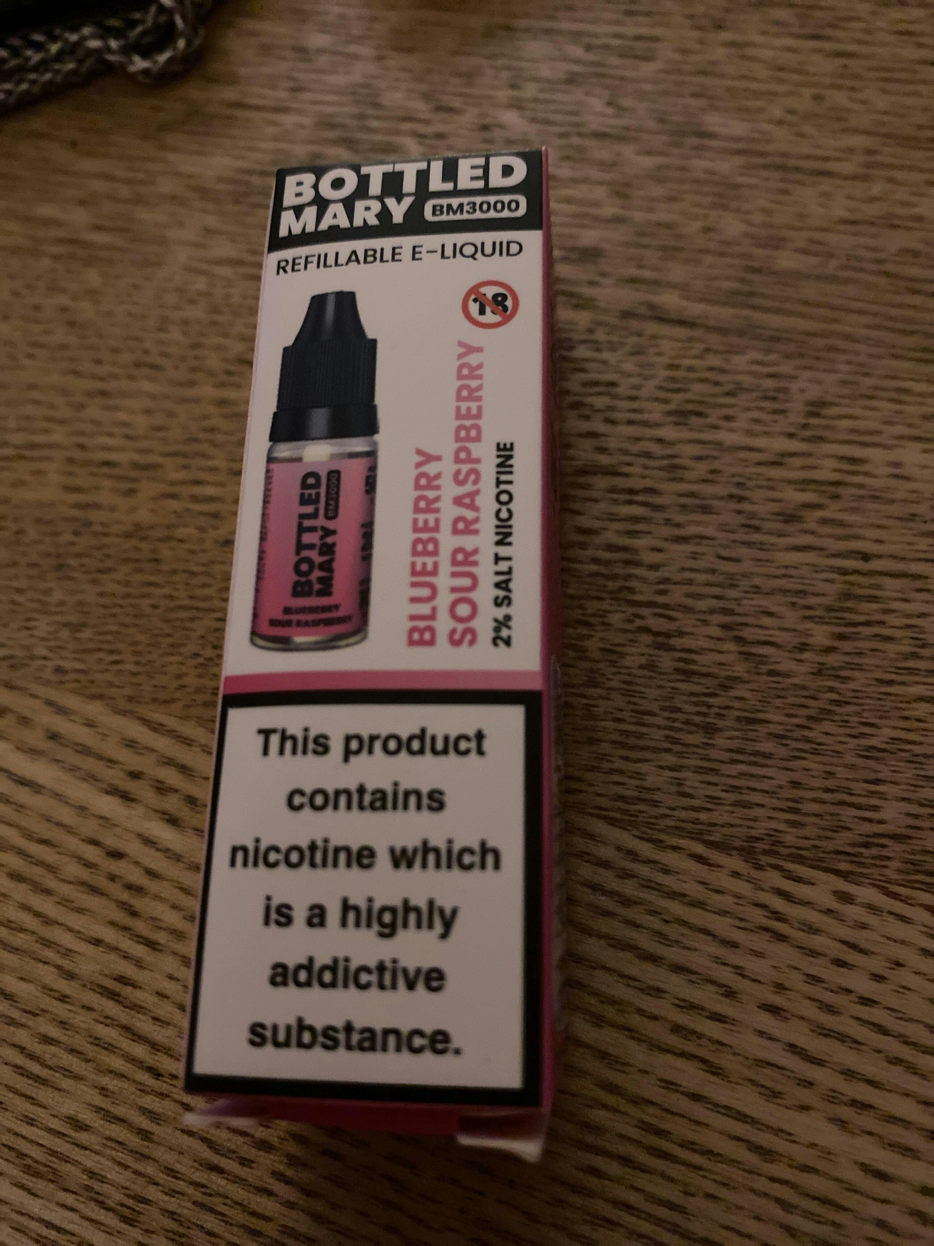 Blueberry Sour Raspberry by Bottled Mary | Royal Flush Vape