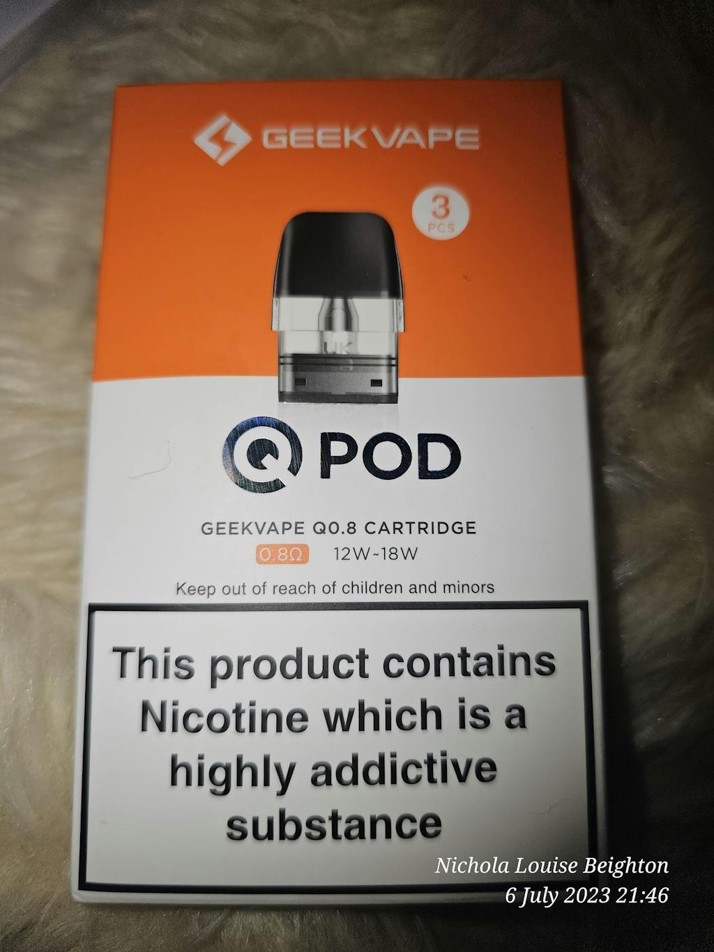 Sonder Q Replacement Pods (3 Pack) by Geekvape