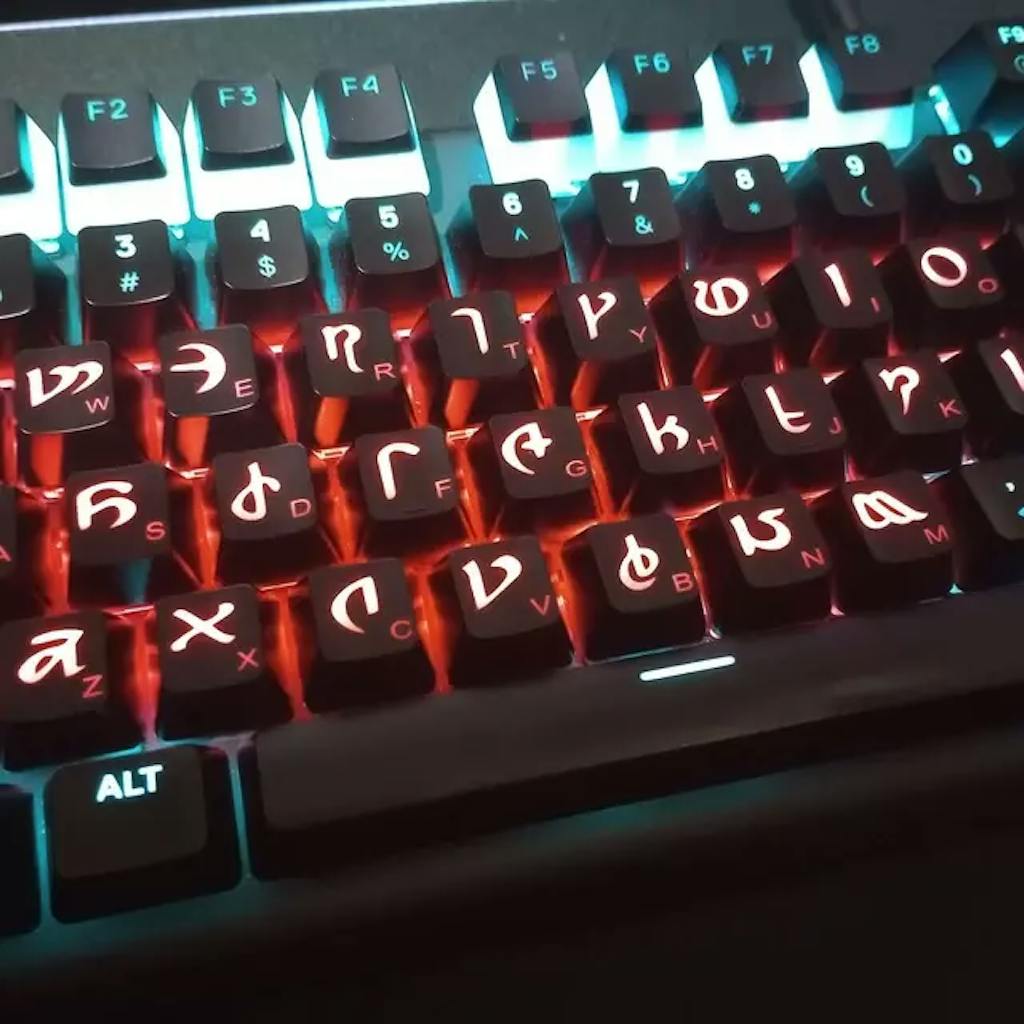 Final Fantasy Alphabet Keycap Set – RoyalKeycaps