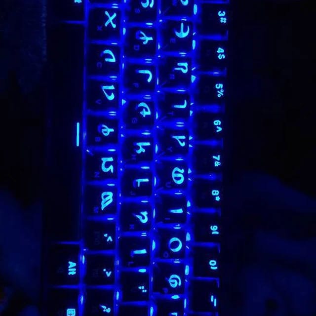 Pokemon Unown Keycap Set – RoyalKeycaps