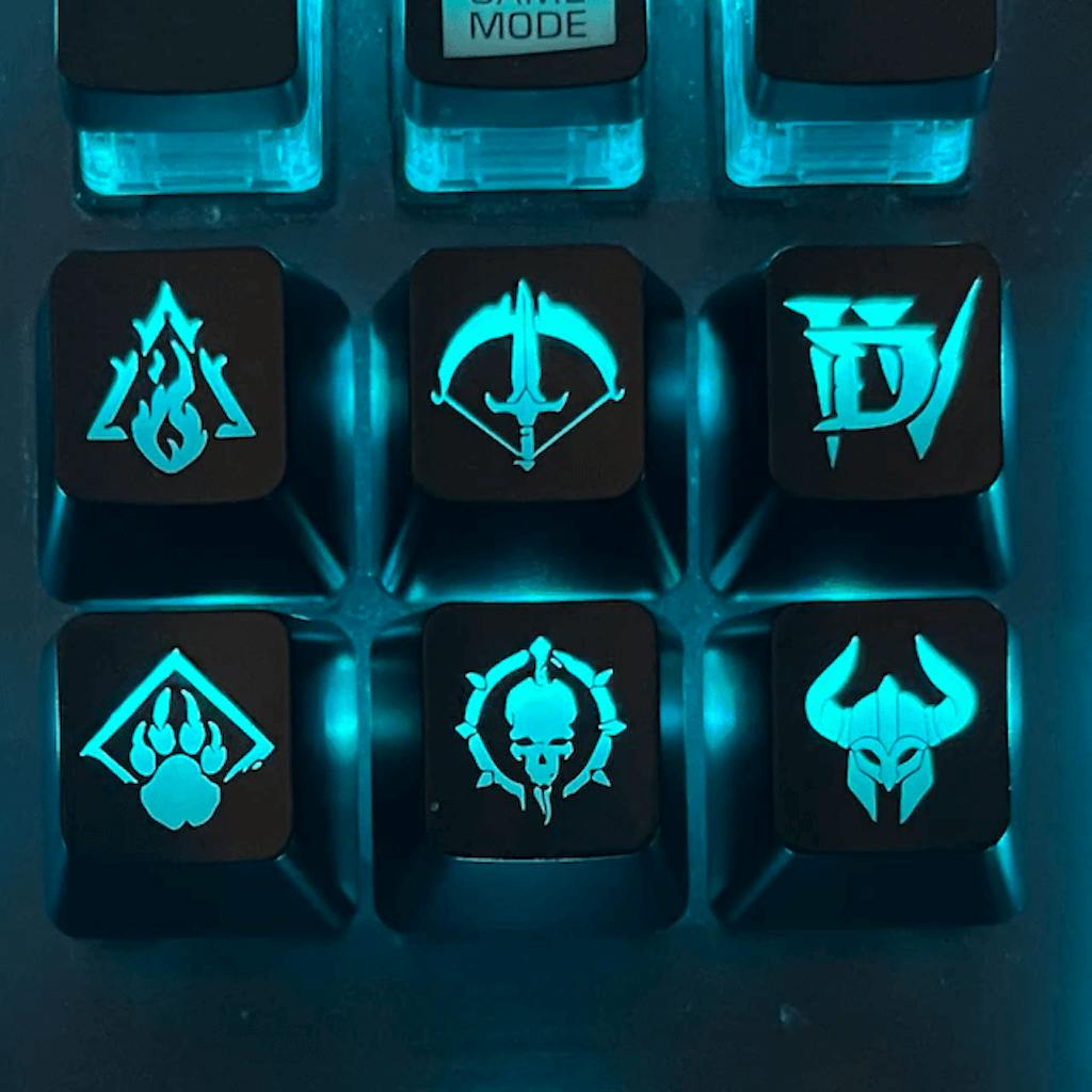 Diablo 4 Class Keycap Set – RoyalKeycaps