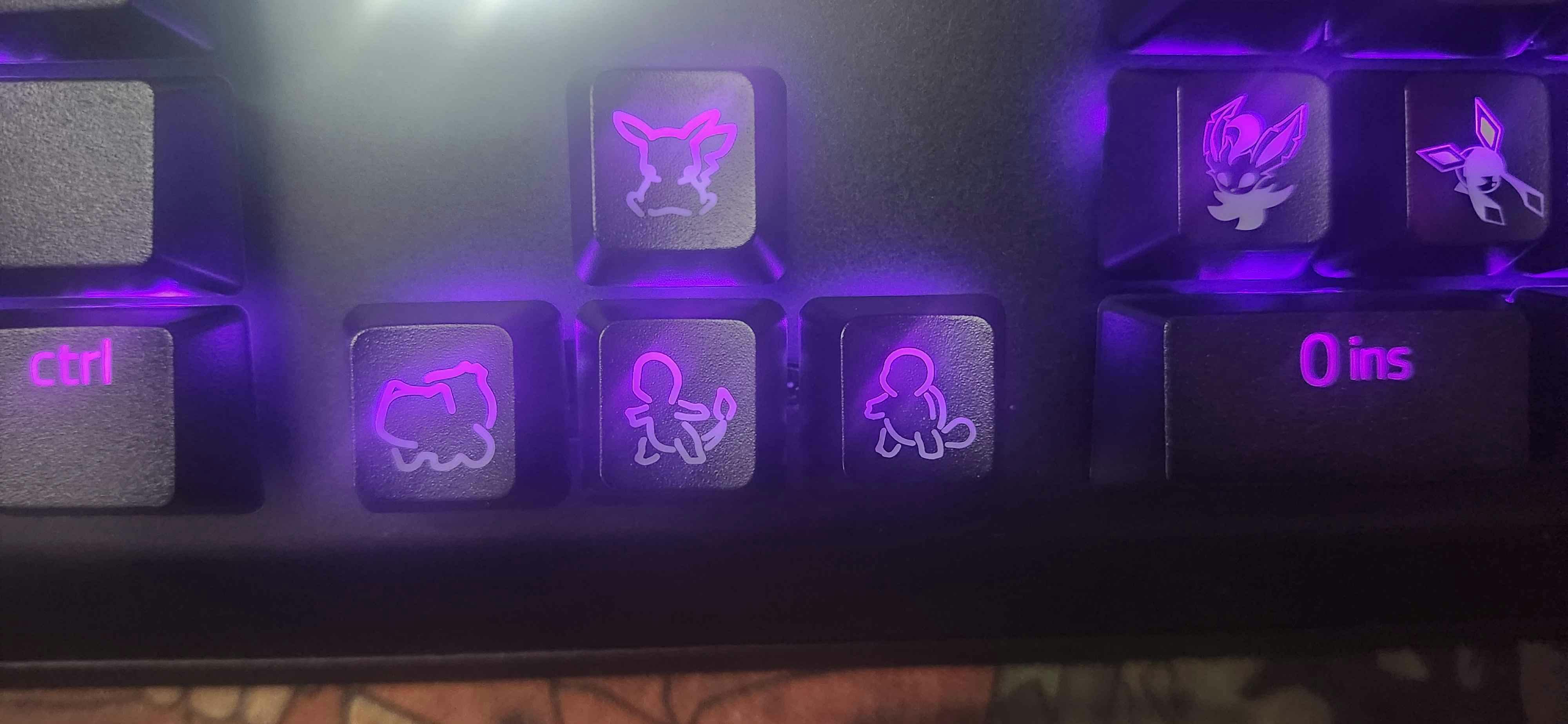 Pokemon Unown Keycap Set – RoyalKeycaps