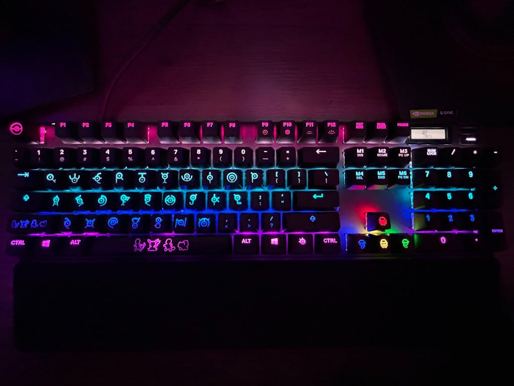 Pokemon Unown Keycap Set – RoyalKeycaps