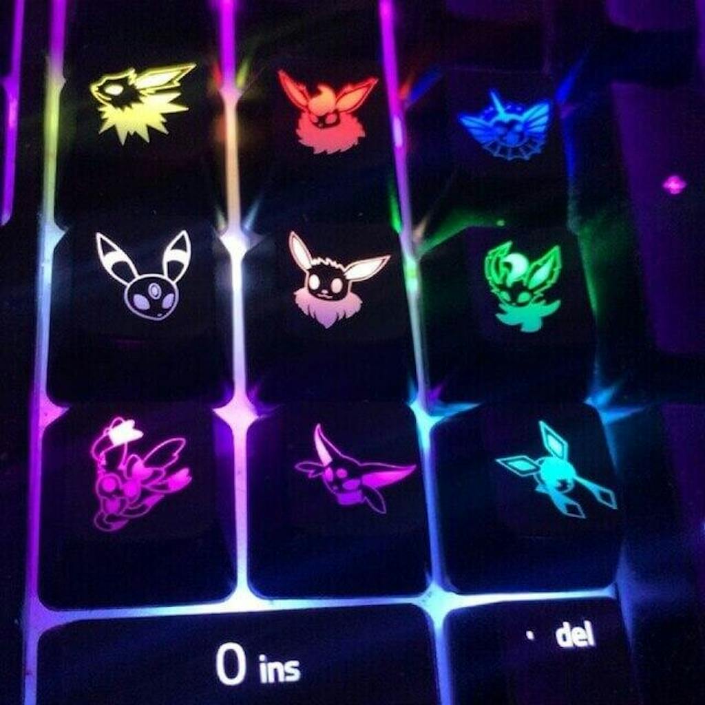 Pokemon Eevee Keycap Set – RoyalKeycaps