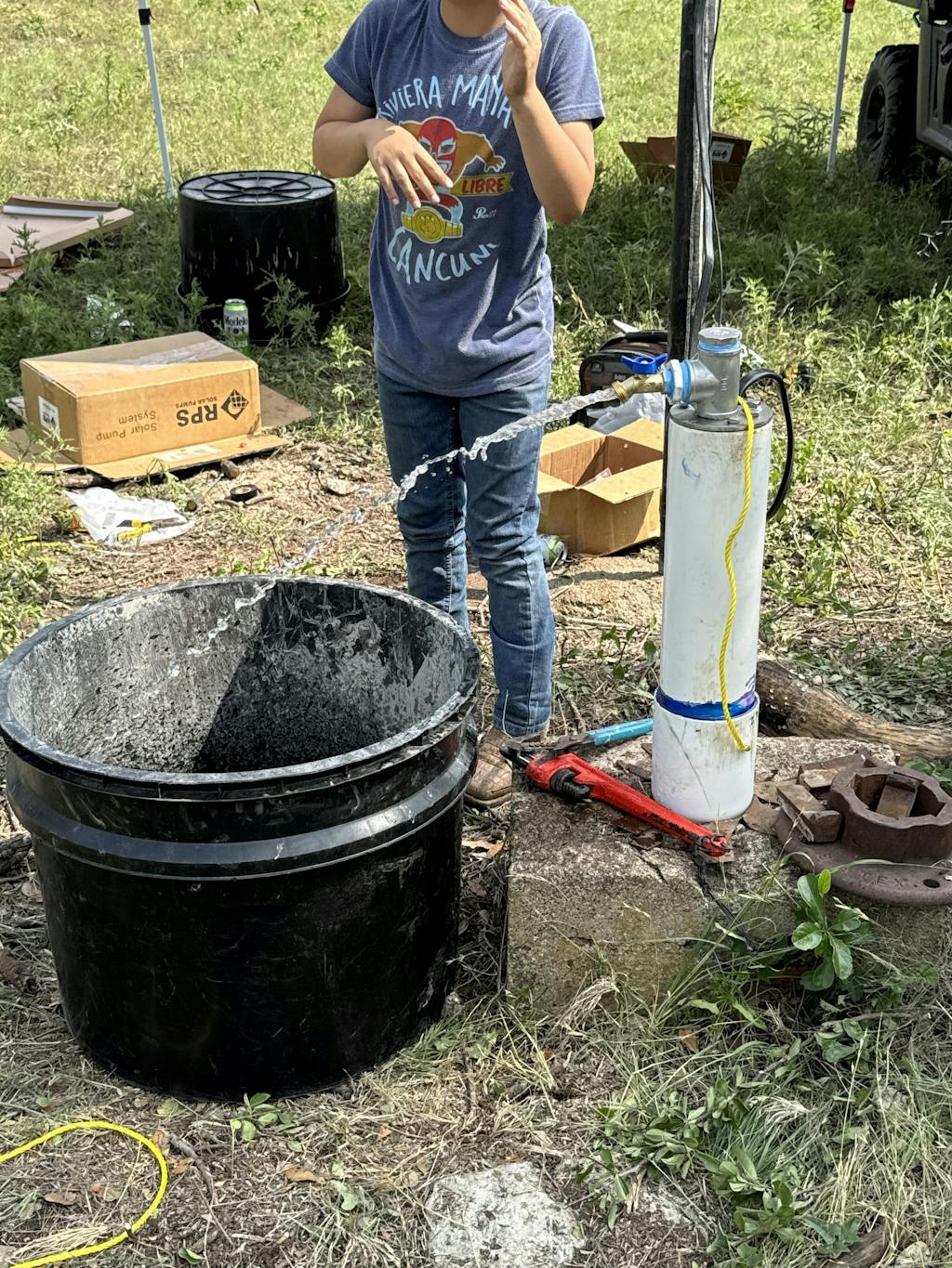 Grid-less Sump™ Pump System - Upgraded Controller! – RPS Solar Pumps