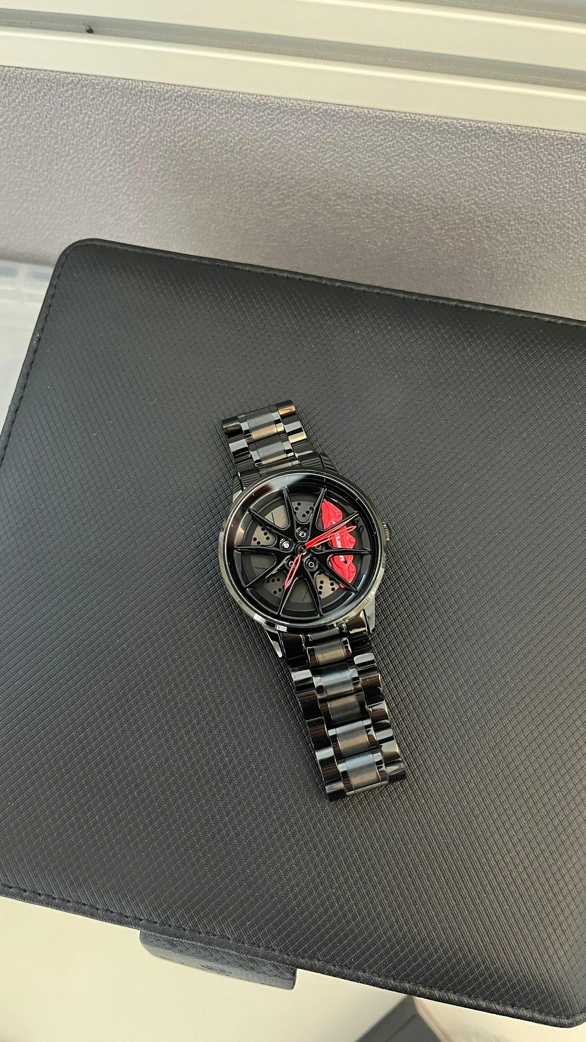 Shop Red Speedtail 765 Gyro - Metal Strap | RS Chrono