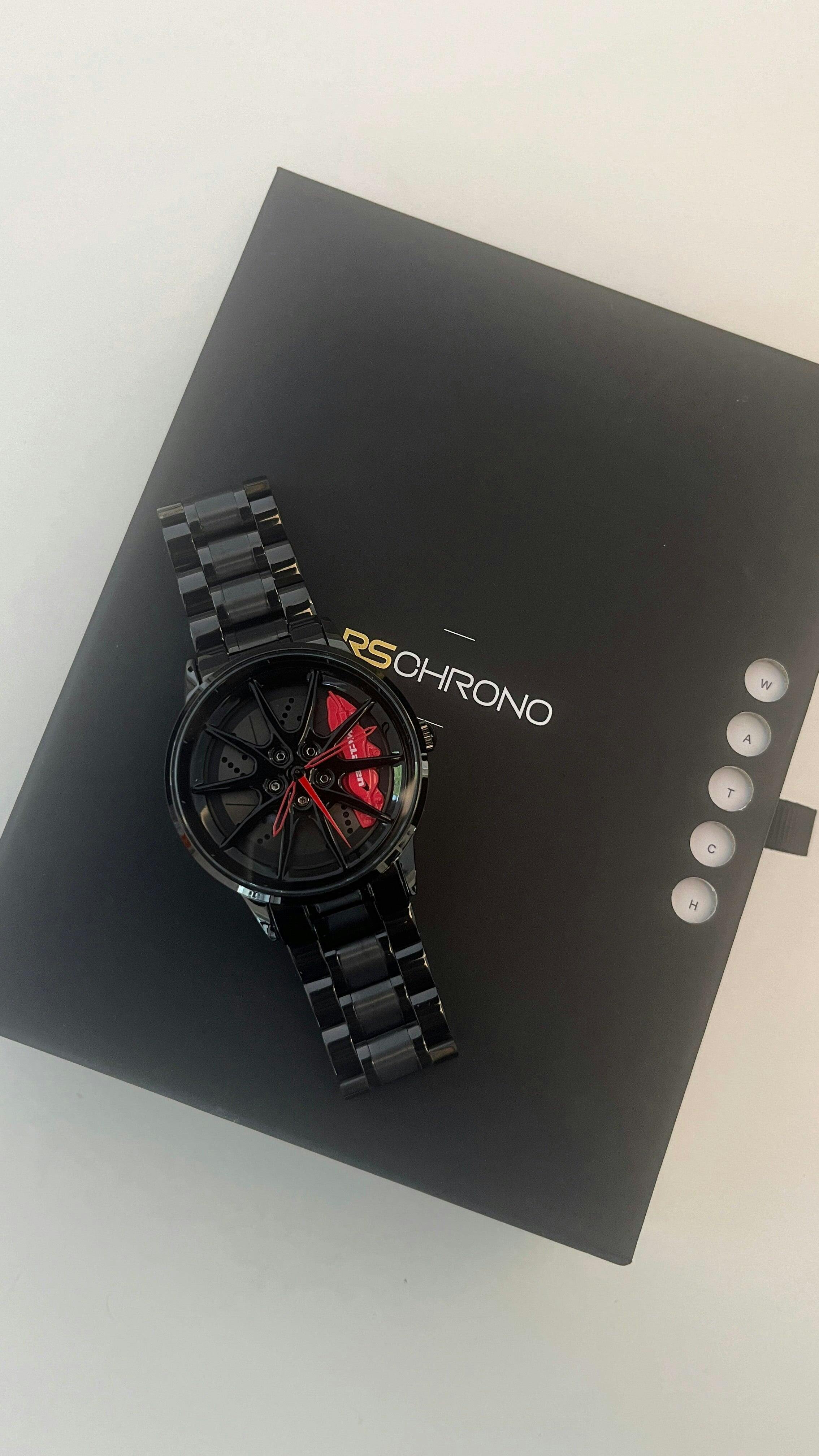 Shop Red Speedtail 765 Gyro - Metal Strap | RS Chrono