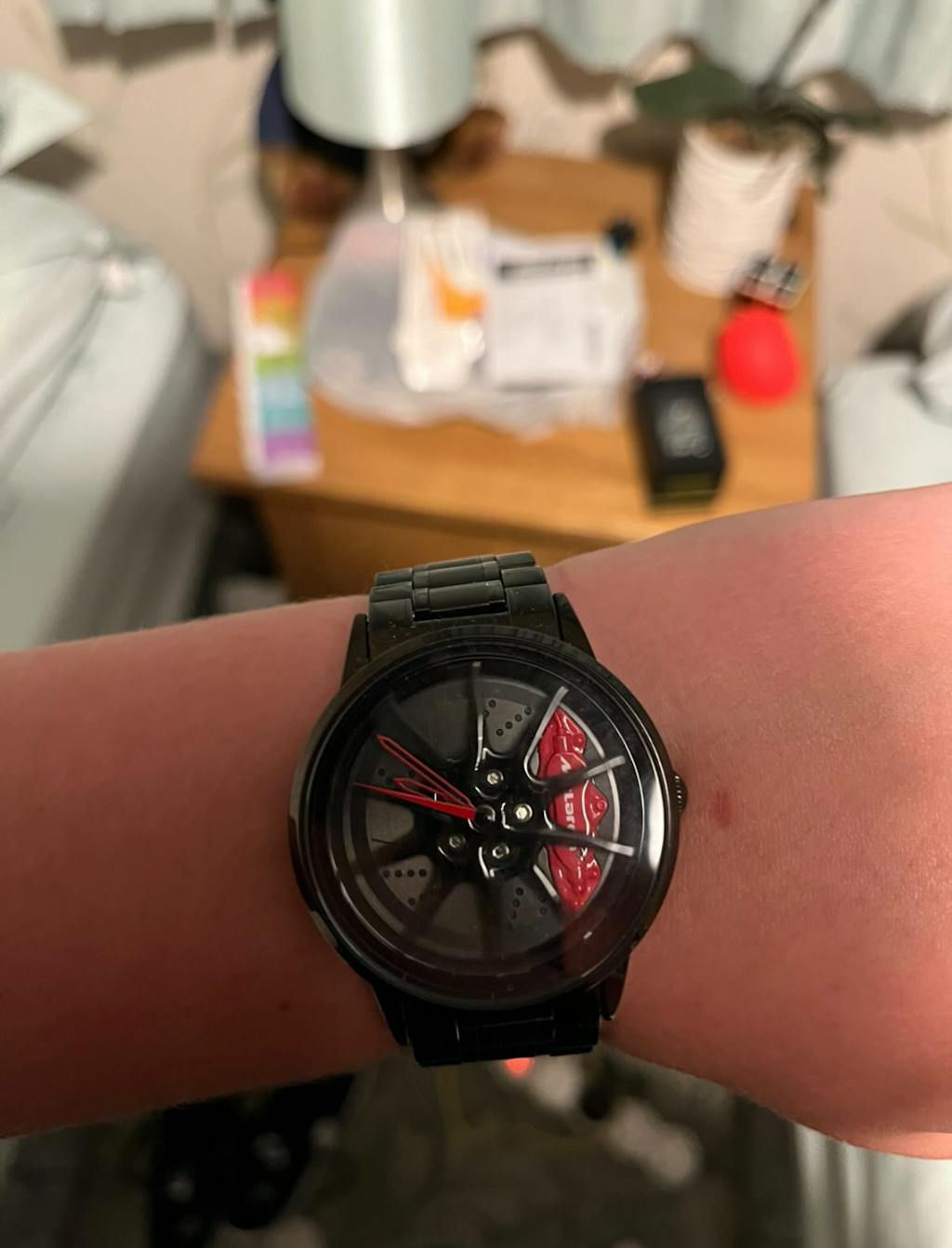 Shop Red Speedtail 765 Gyro - Metal Strap | RS Chrono