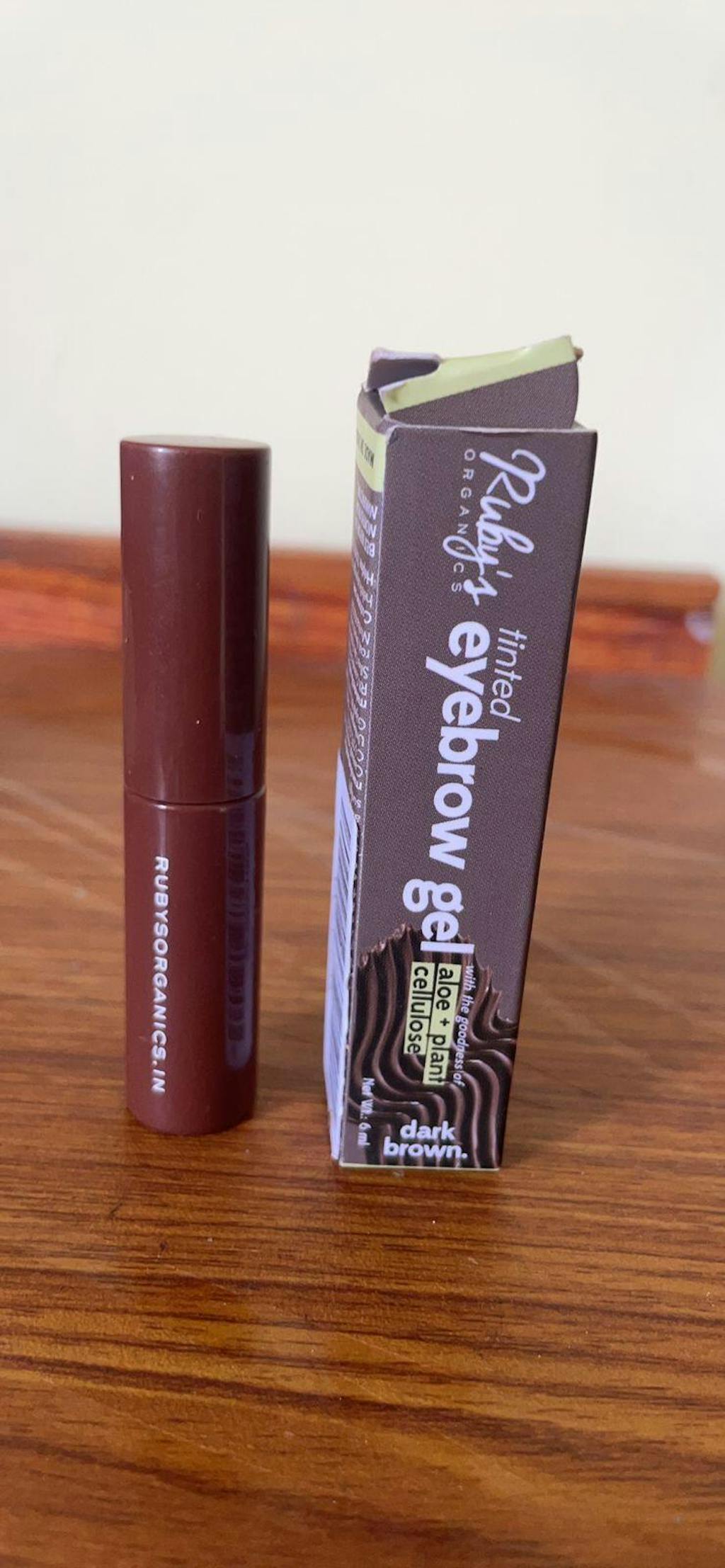 Tinted Brow Gel – Dark Brown | Ruby's Organics