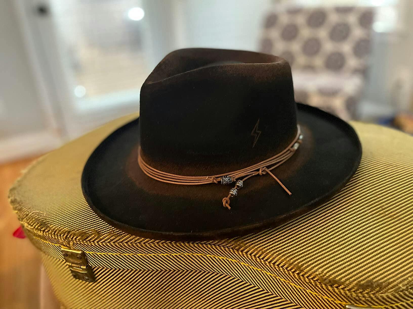 Noir - Handcrafted Classic Vintage Distressed Fedora Hat – Ruediger Hats