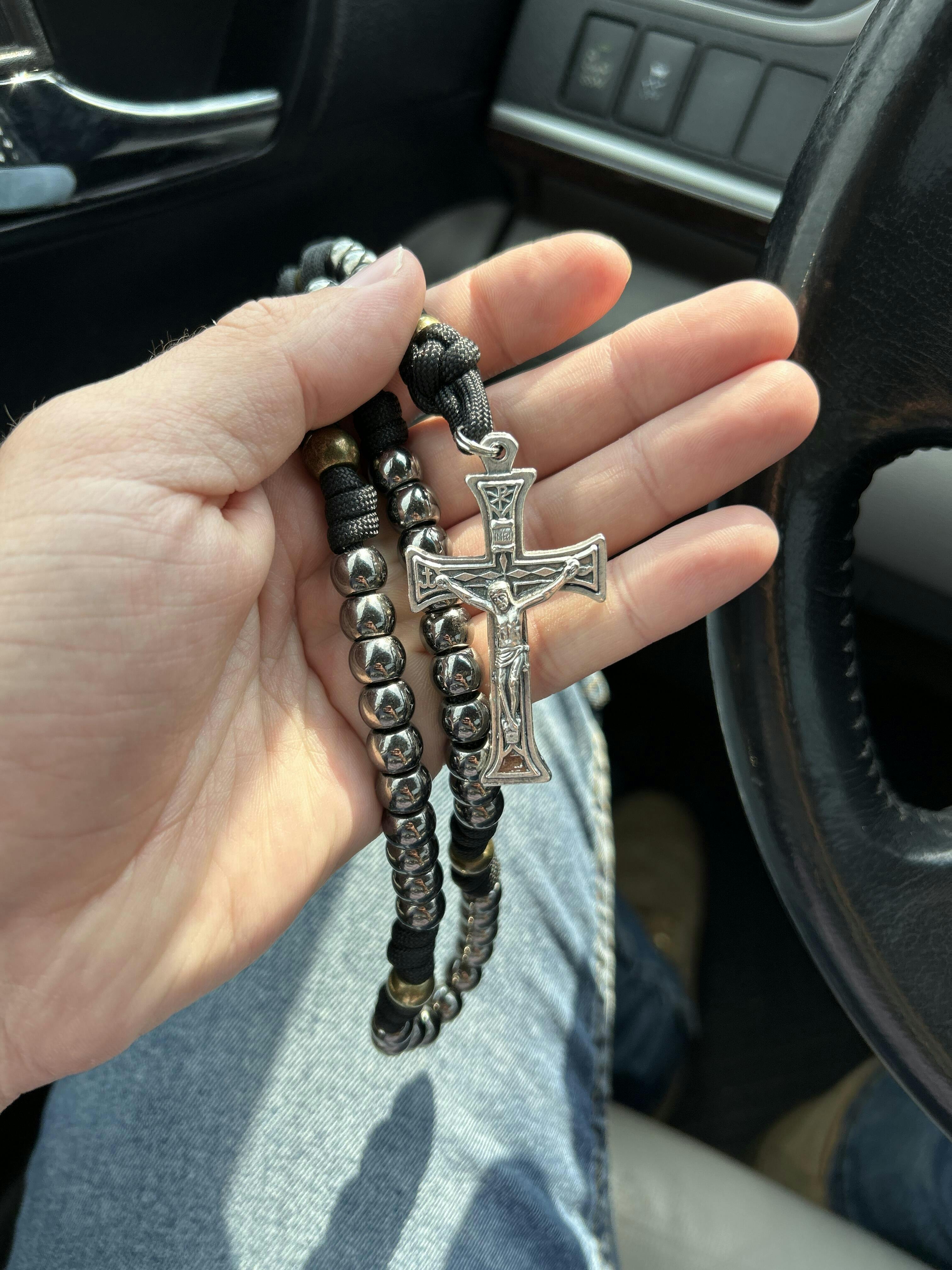 Rugged Rosaries Gentleman's Heavy Duty Rosary - Authentic - Handmade