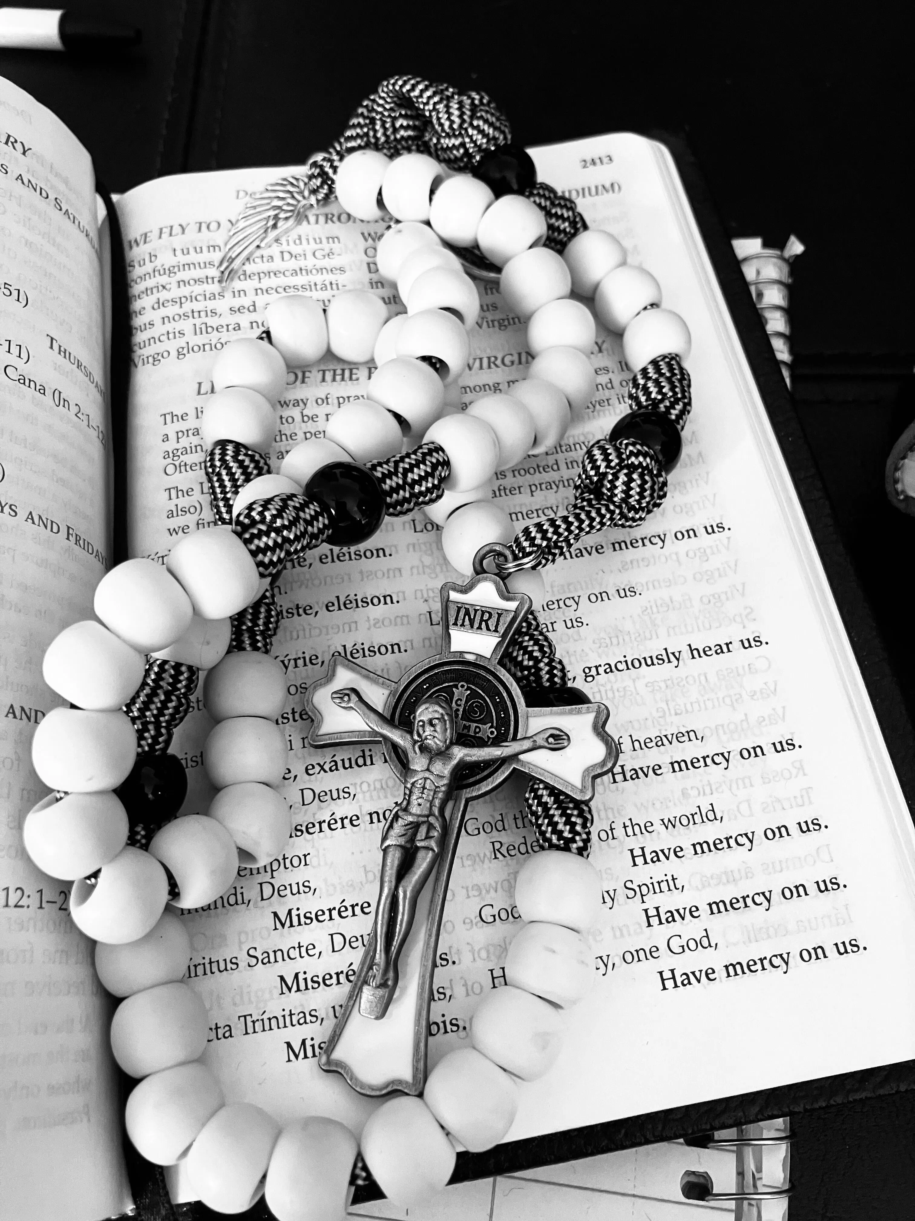 White Angel of the Lord Rosary - You will Love this Rosary! - Rugged ...