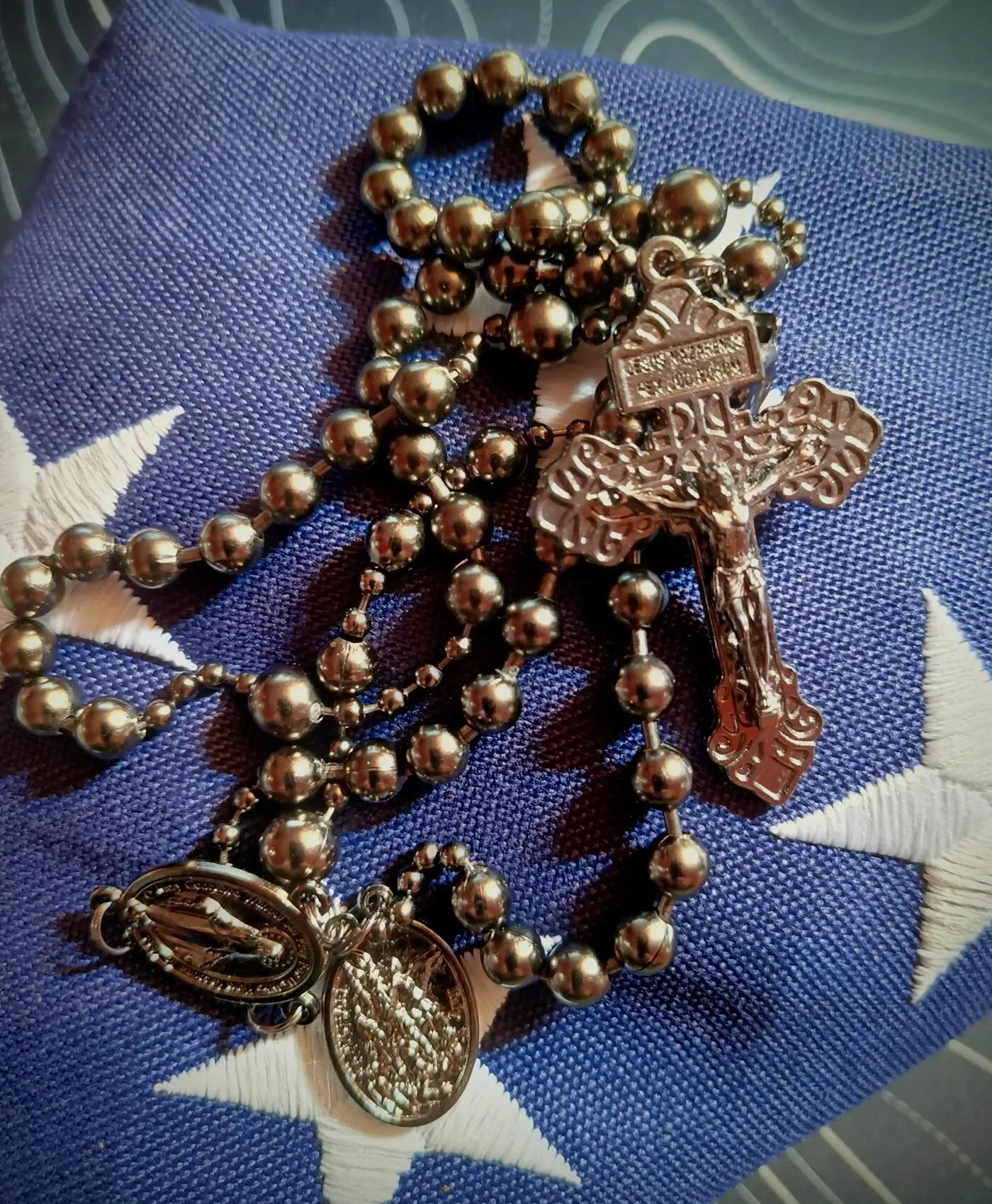 Combat Rosary - WWI Battle Beads - Historic WWI Design Military Rosary ...