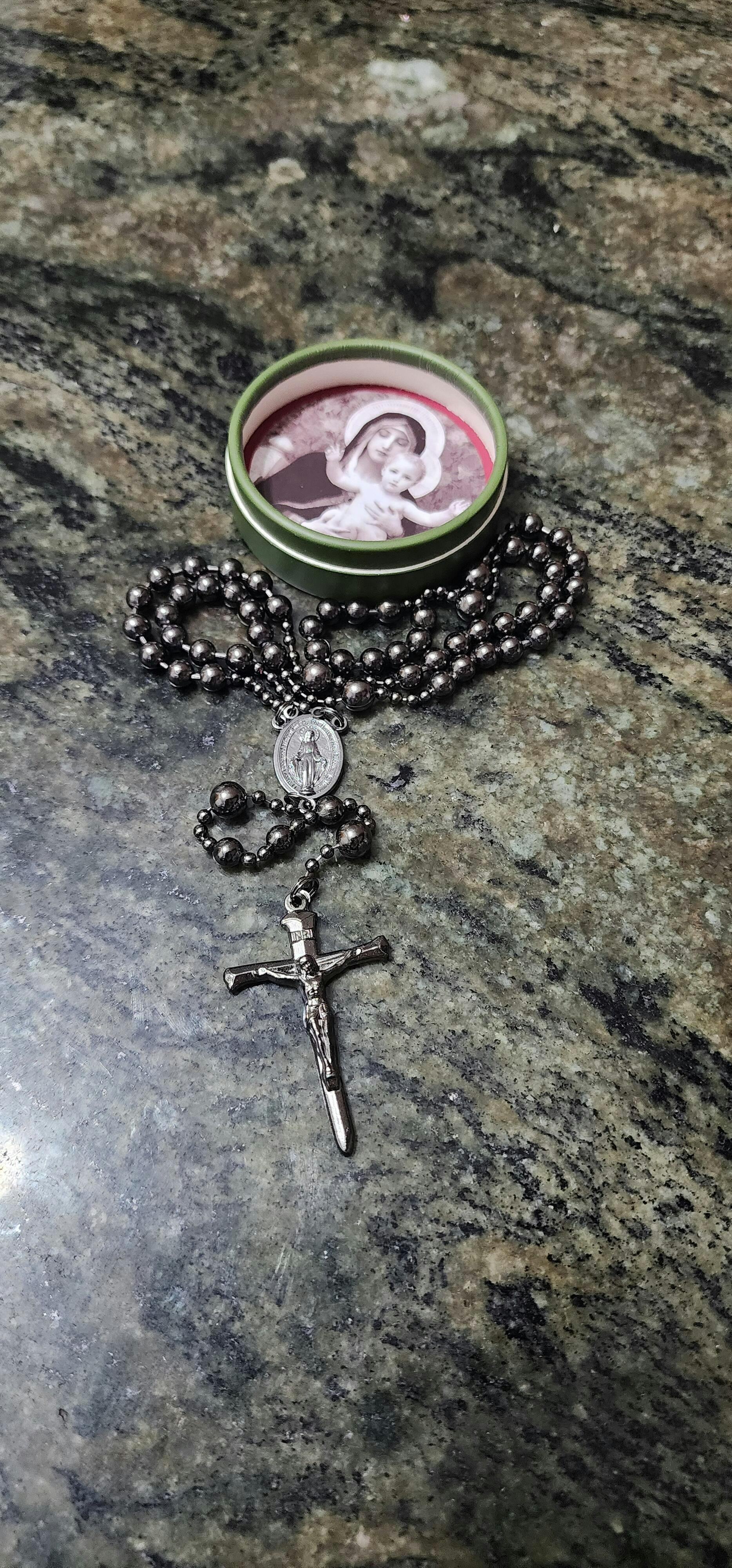 Combat Rosary - WWI Battle Beads - Historic WWI Design Military Rosary ...