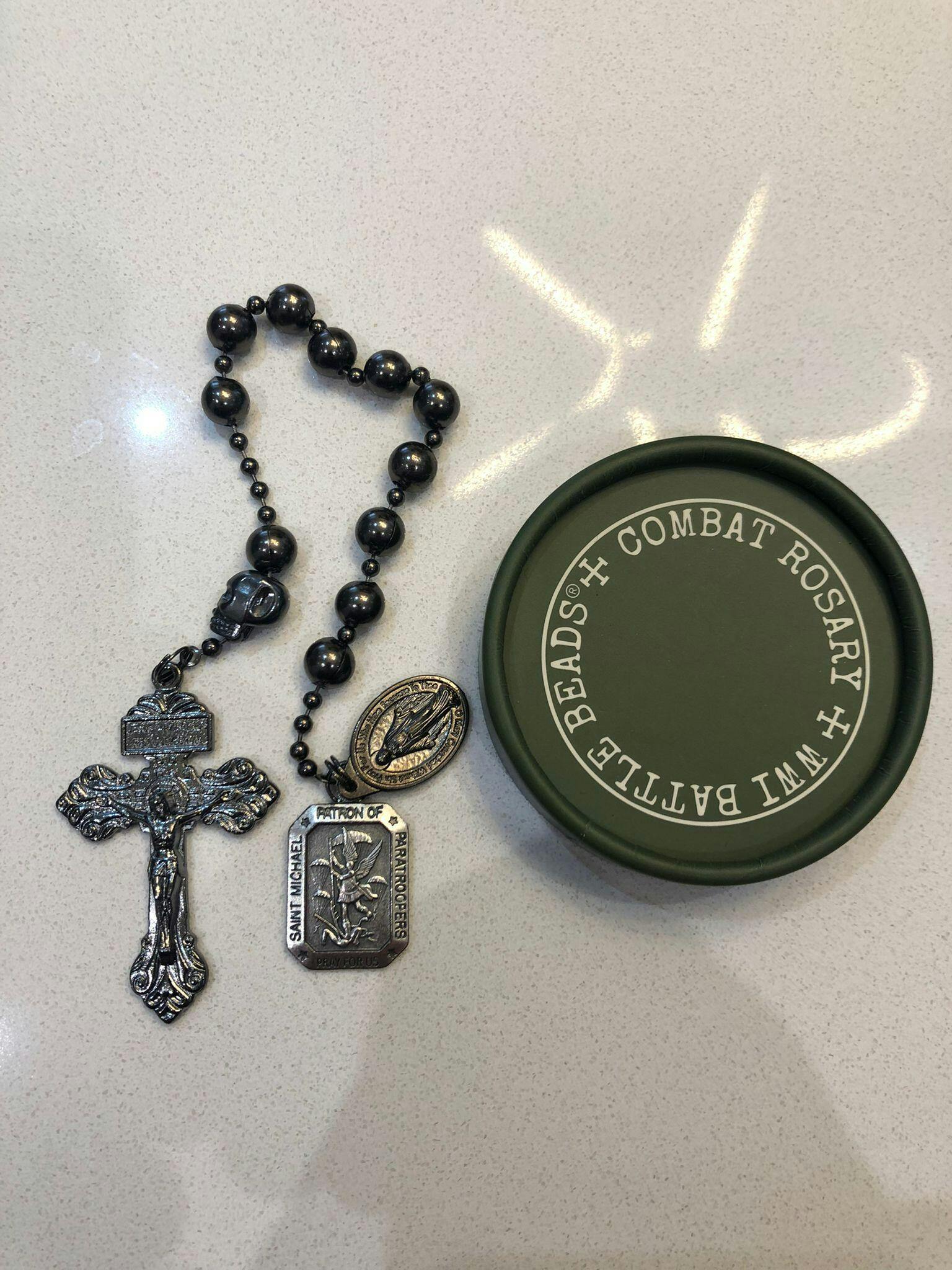 Combat Rosary - WWI Battle Beads - Historic WWI Design Military Rosary ...