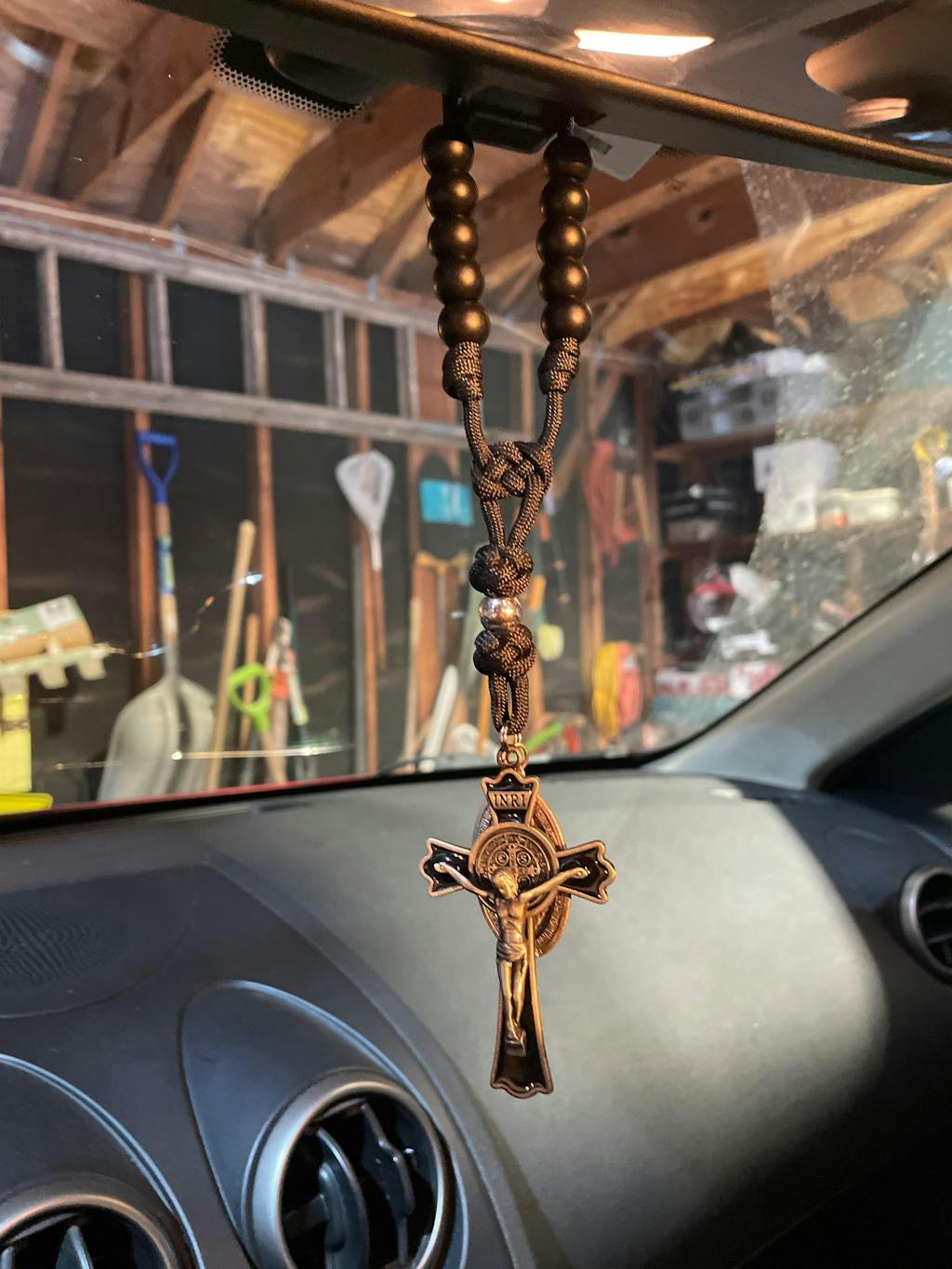 Catholic Auto Rosary - Rosary for your Car or Truck Rearview Mirror ...