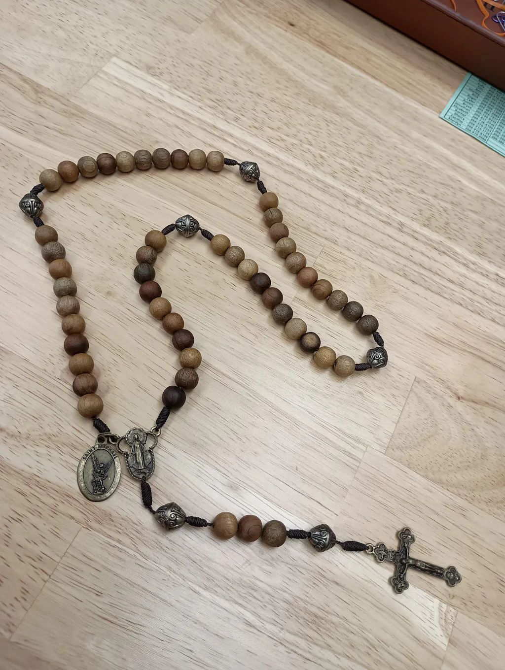 Catholic Rosaries | Elegant Handcrafted Wooden Rosary | Bronze Crucifix ...