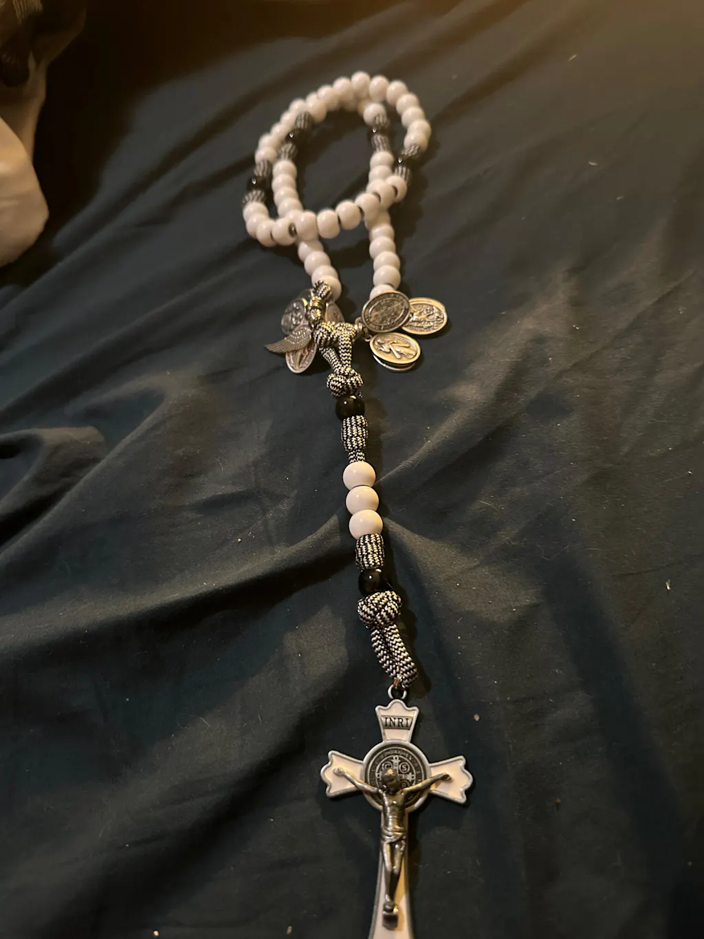 White Angel of the Lord Rosary - You will Love this Rosary! - Rugged ...