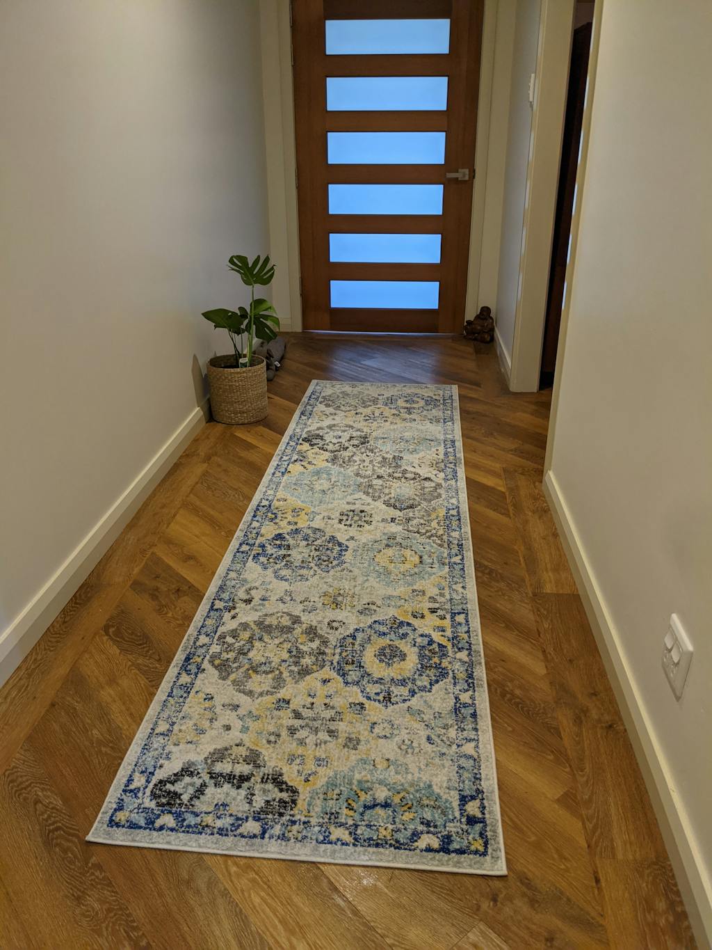 Minsk Multi Colour Transitional Patterned Designer Runner Rug – Rugs Of ...