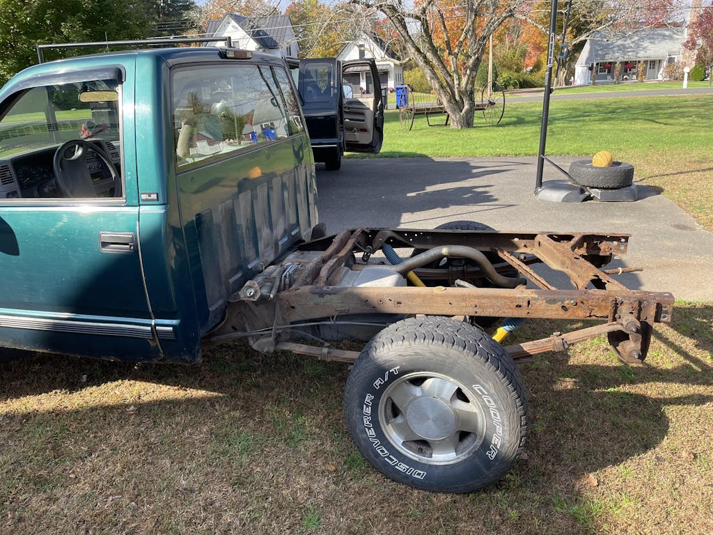 Rust Buster Rear Frame Repair Kit For 1988-1998 GM C/K-Trucks RB7301