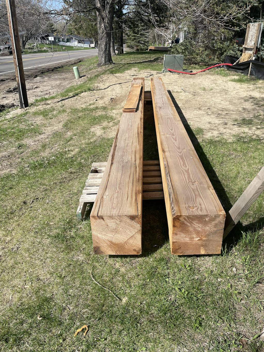 12"x12" Square Timber